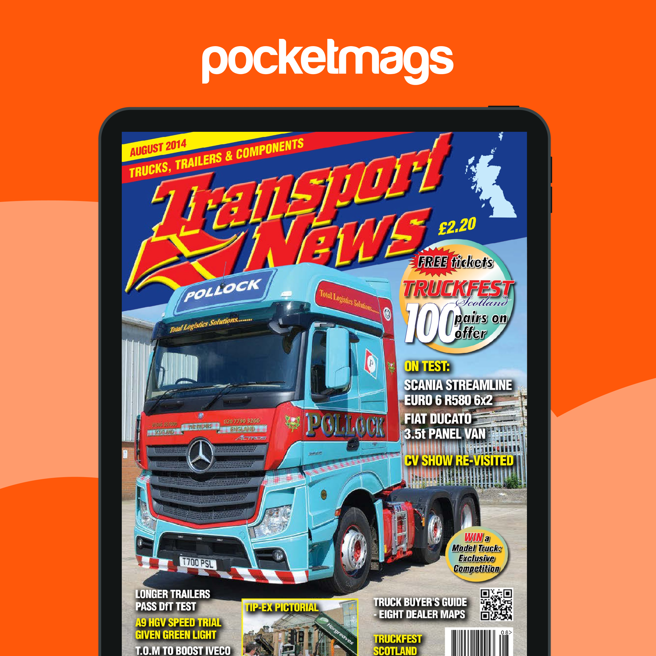 Transport News Magazine - August 2014 Retour à l'édition précédente