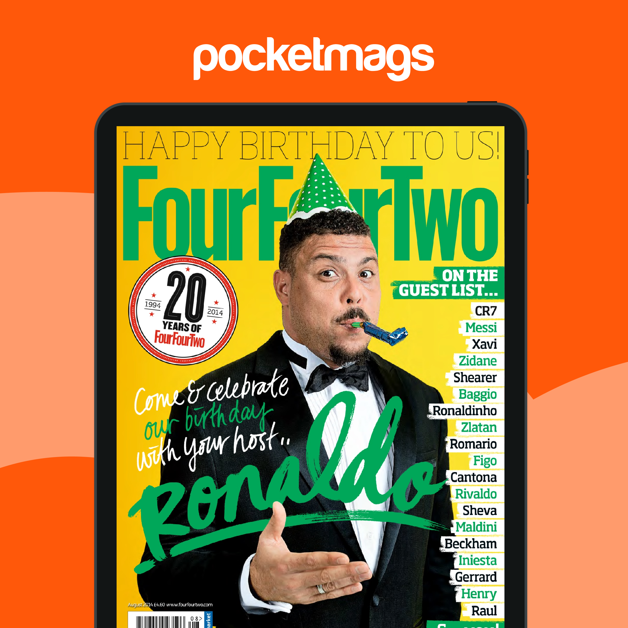 FourFourTwo Magazine - August 2014 Edición anterior