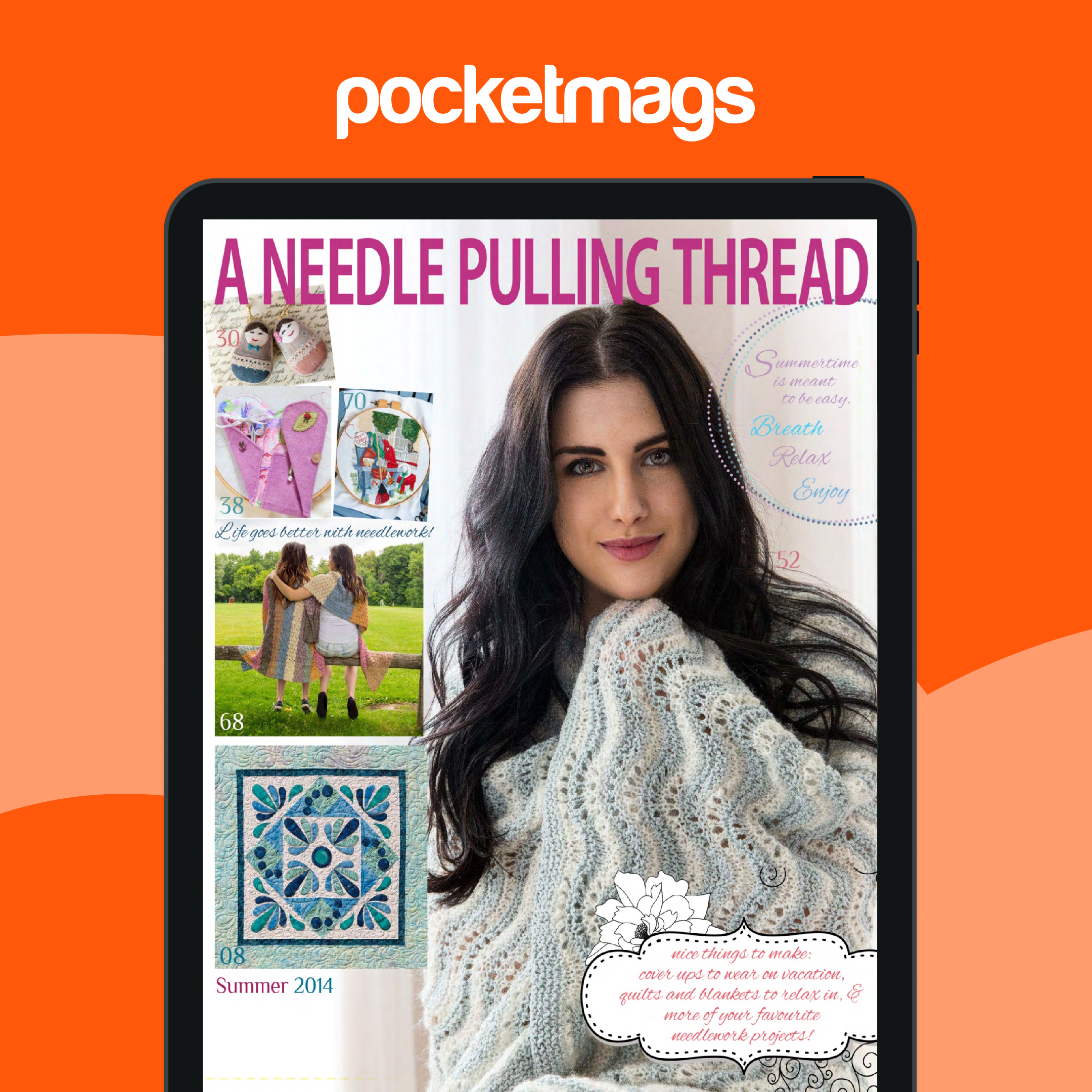 A Needle Pulling Thread Magazine - Summer 2014 Edición anterior