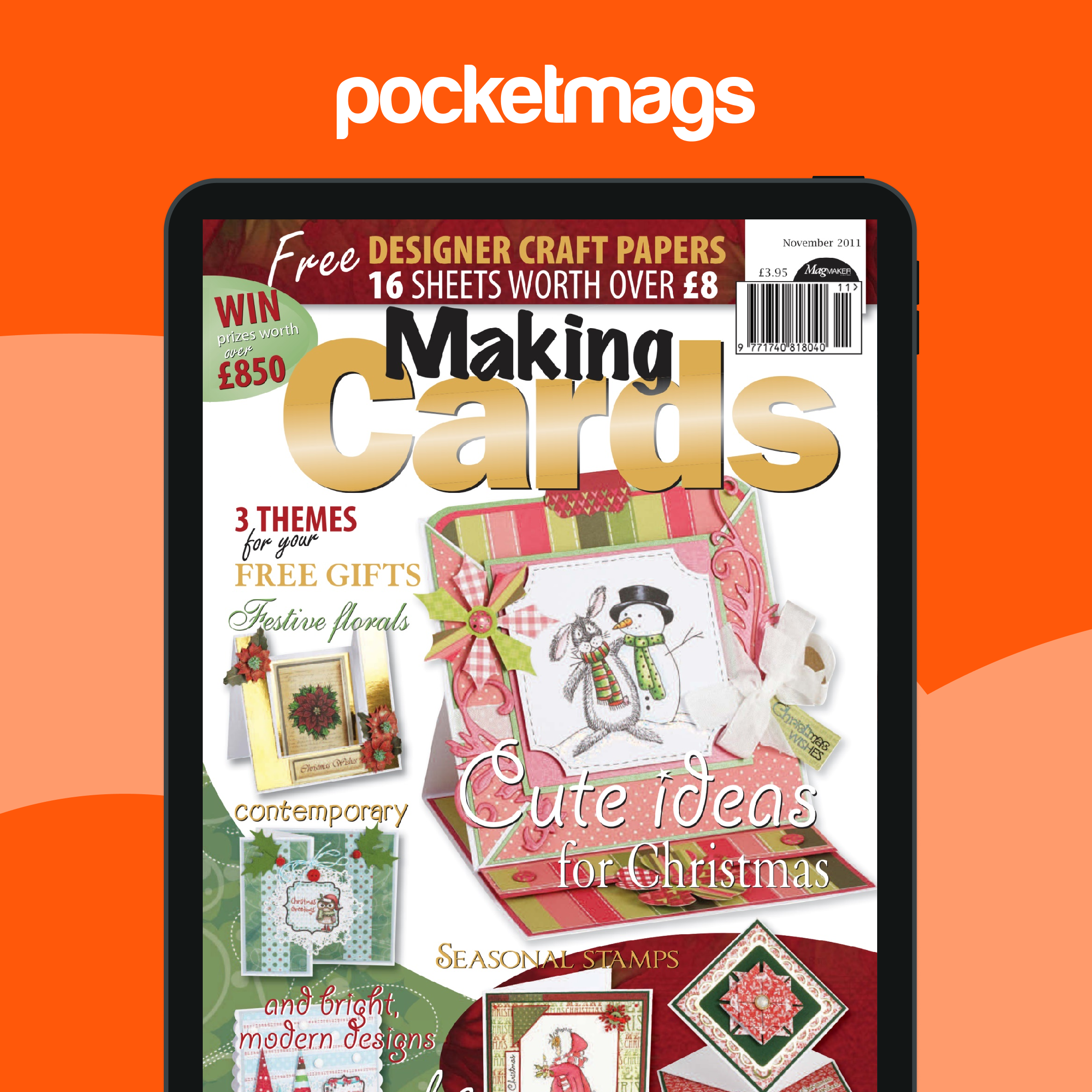 Making Cards & Papercraft Magazine - November 2011 Edición anterior