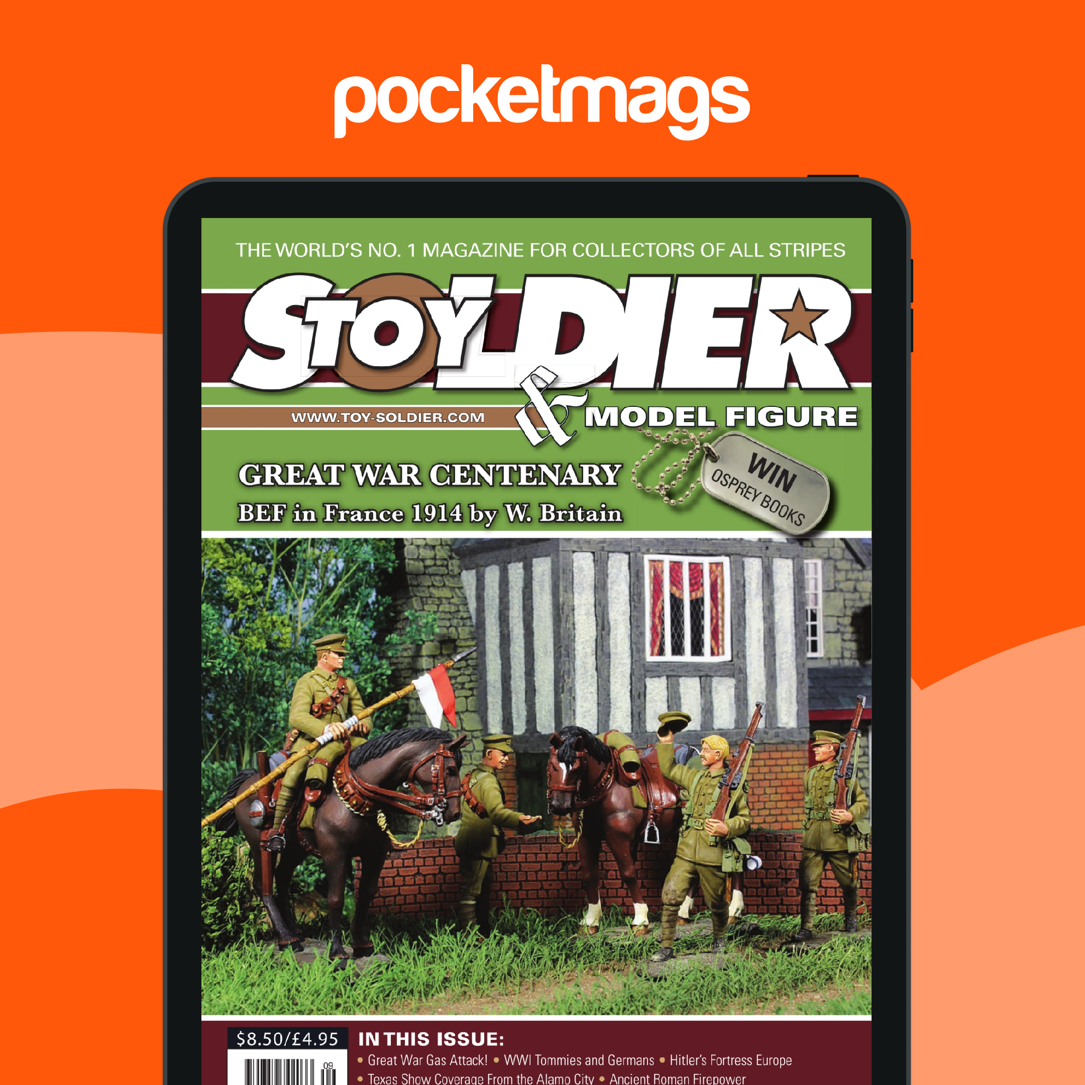 Toy Soldier & Model Figure Magazine - Issue 196 Edición anterior