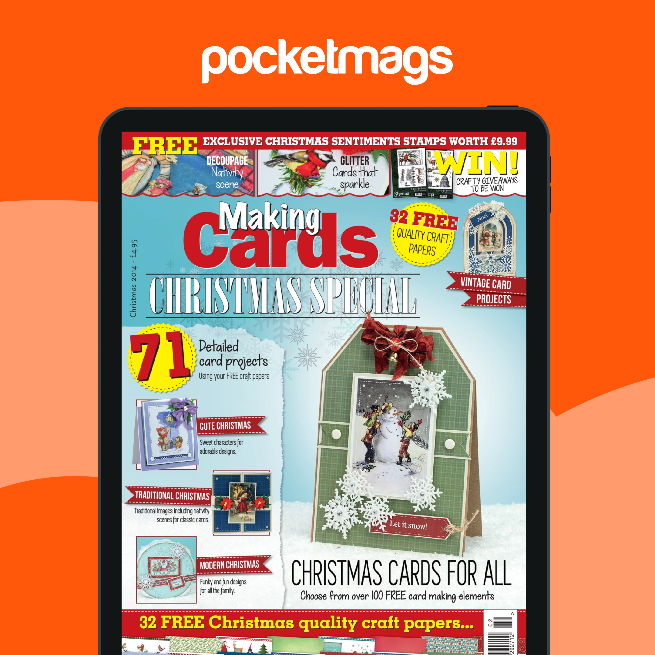 Making Cards & Papercraft Magazine - Christmas Special 2014 Special Issue