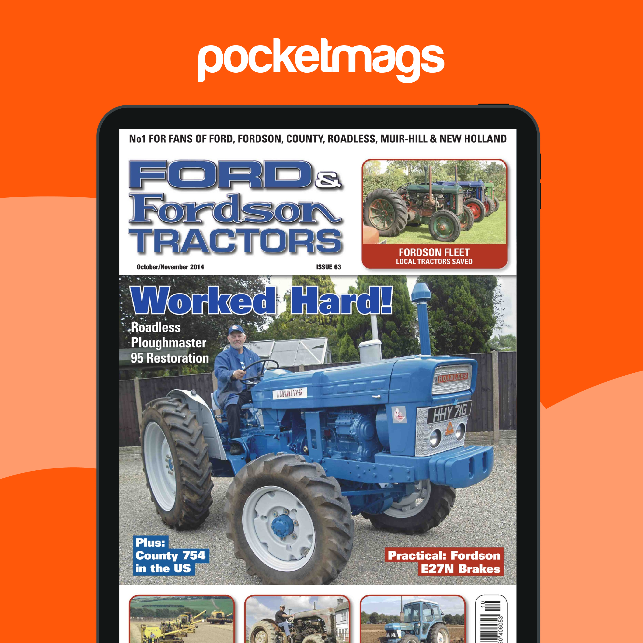 Ford & Fordson Magazine - No.63 Roadless Ploughmaster 95 Restoration ...