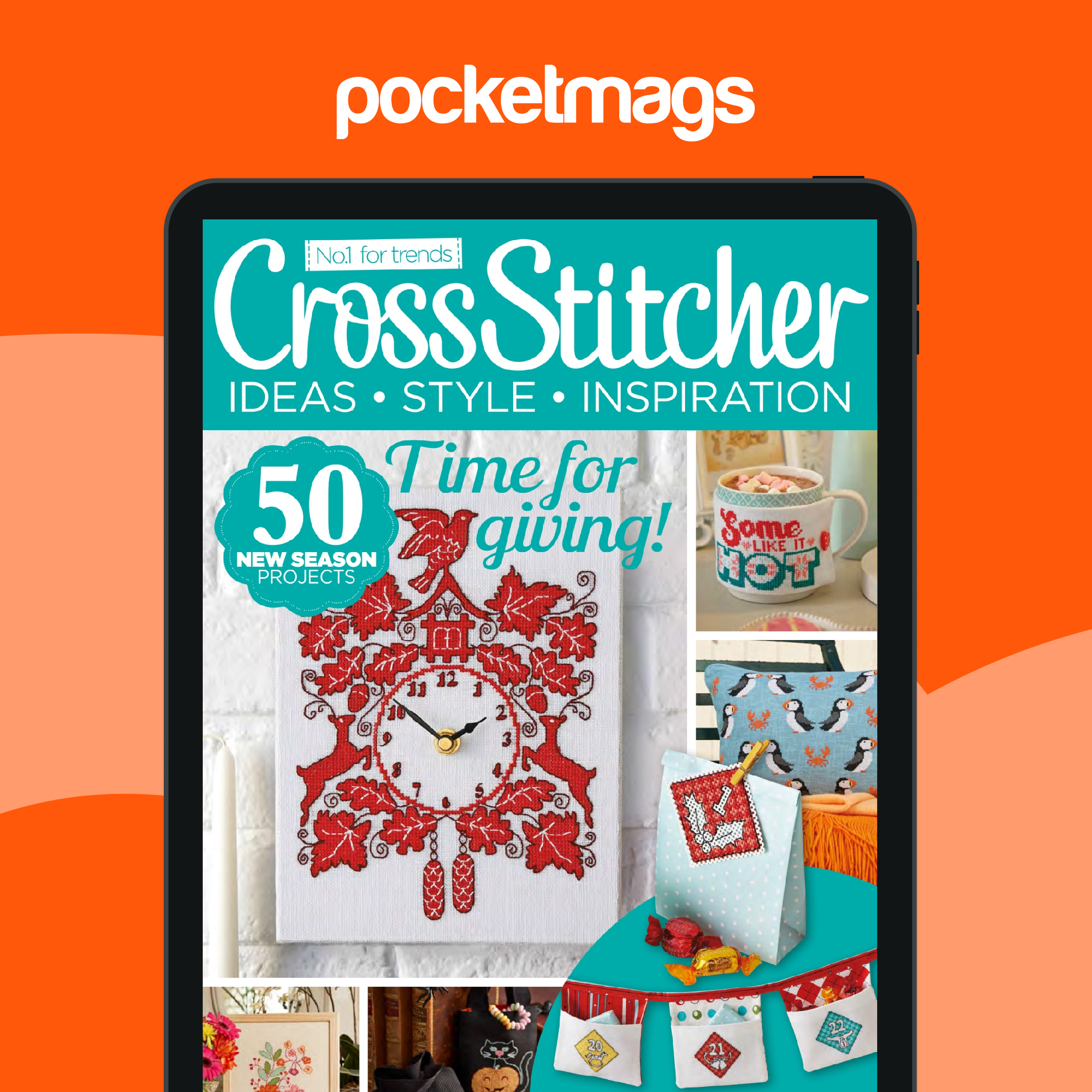 CrossStitcher Magazine - October 2014 Back Issue