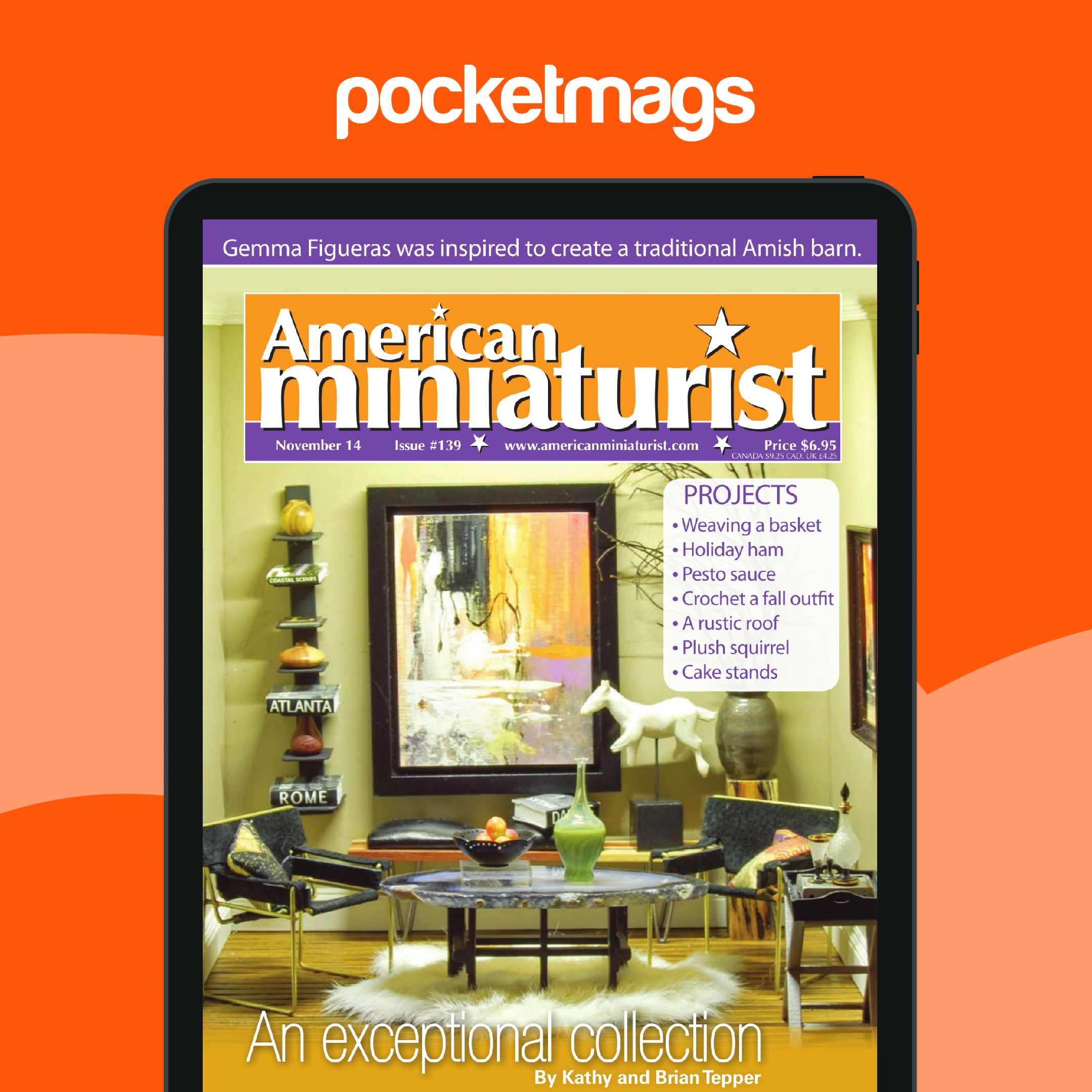American Miniaturist Magazine - Issue 139 Edición anterior