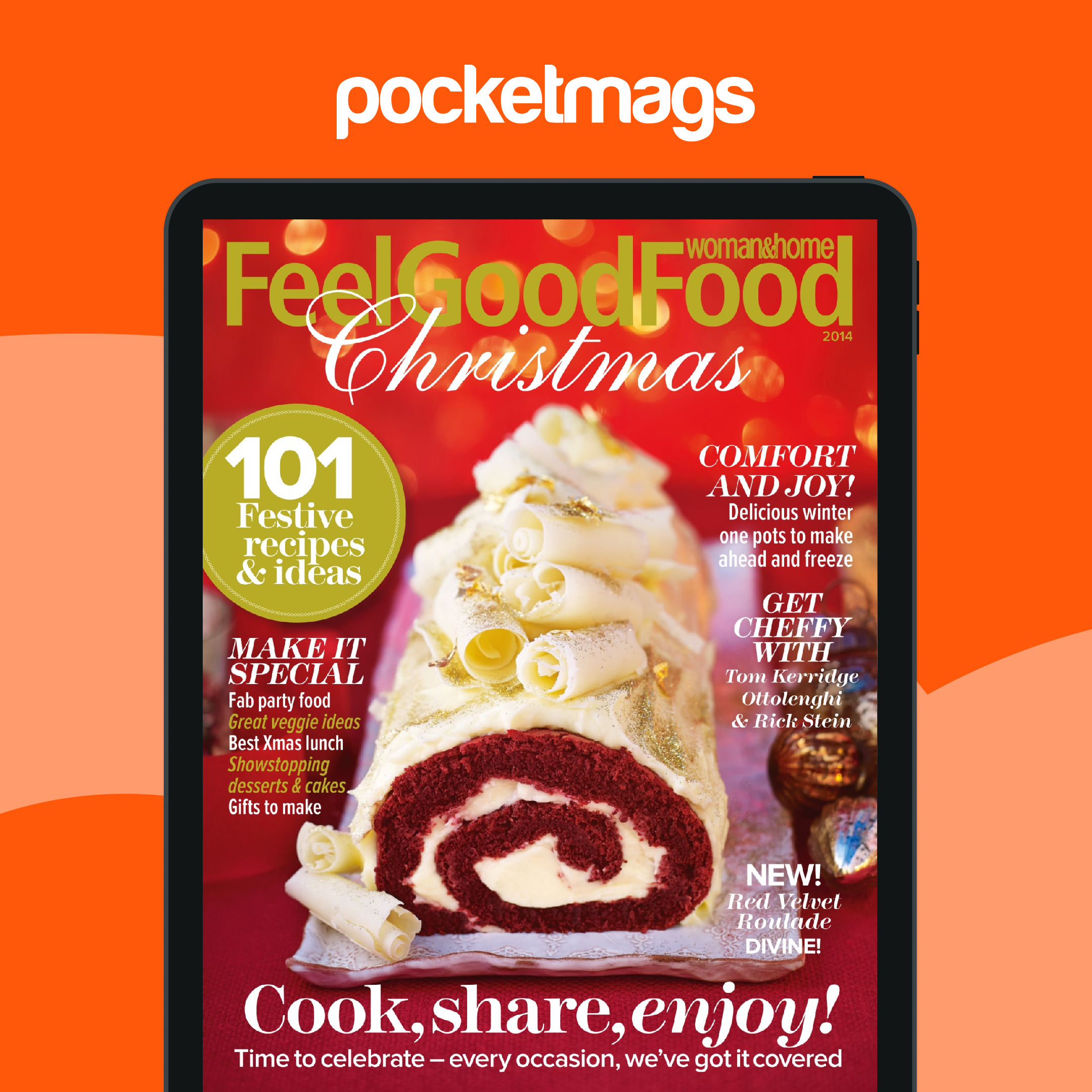 Woman & Home Feel Good Food Magazine - Christmas 14 Back Issue
