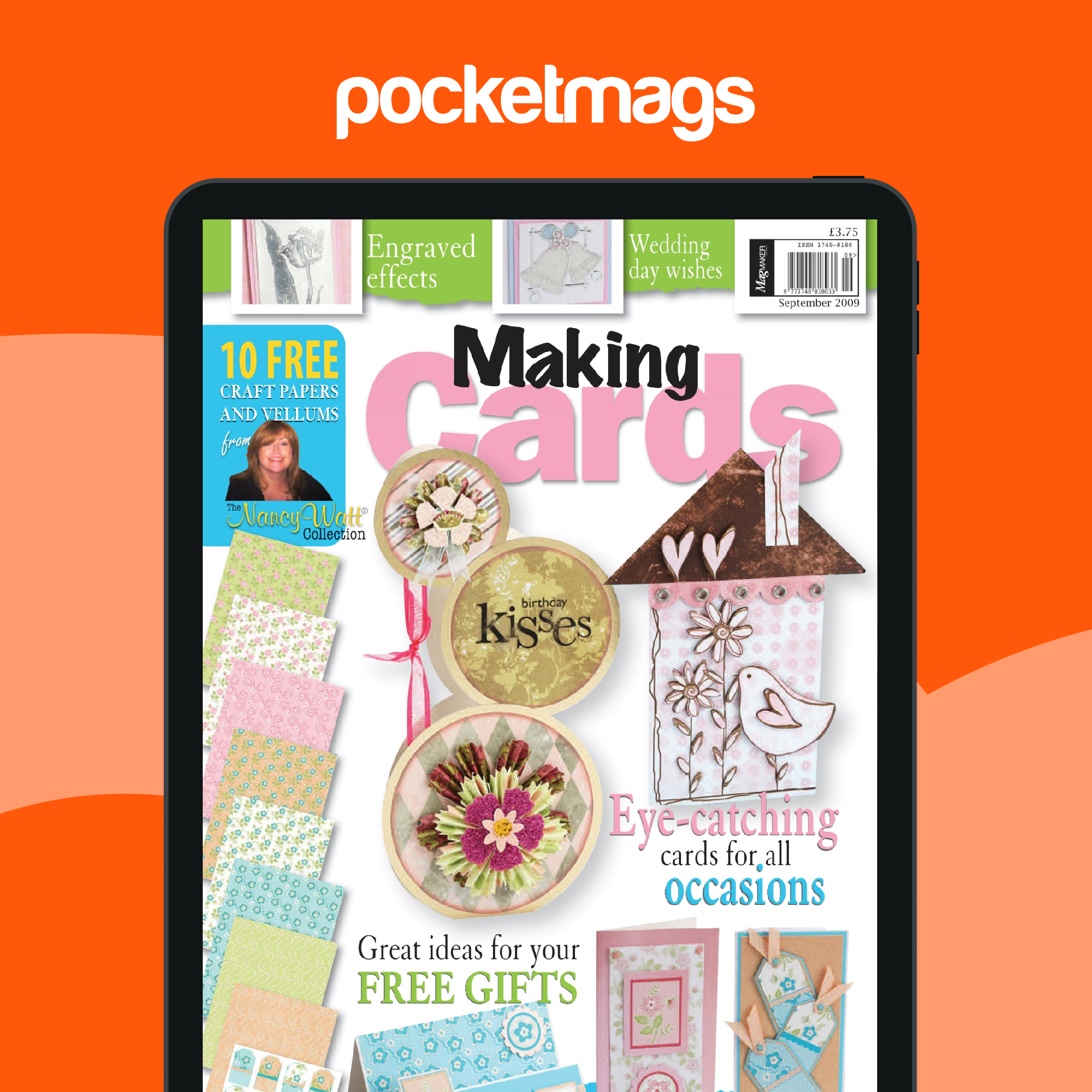 Making Cards & Papercraft Magazine - September 2009 Edición anterior