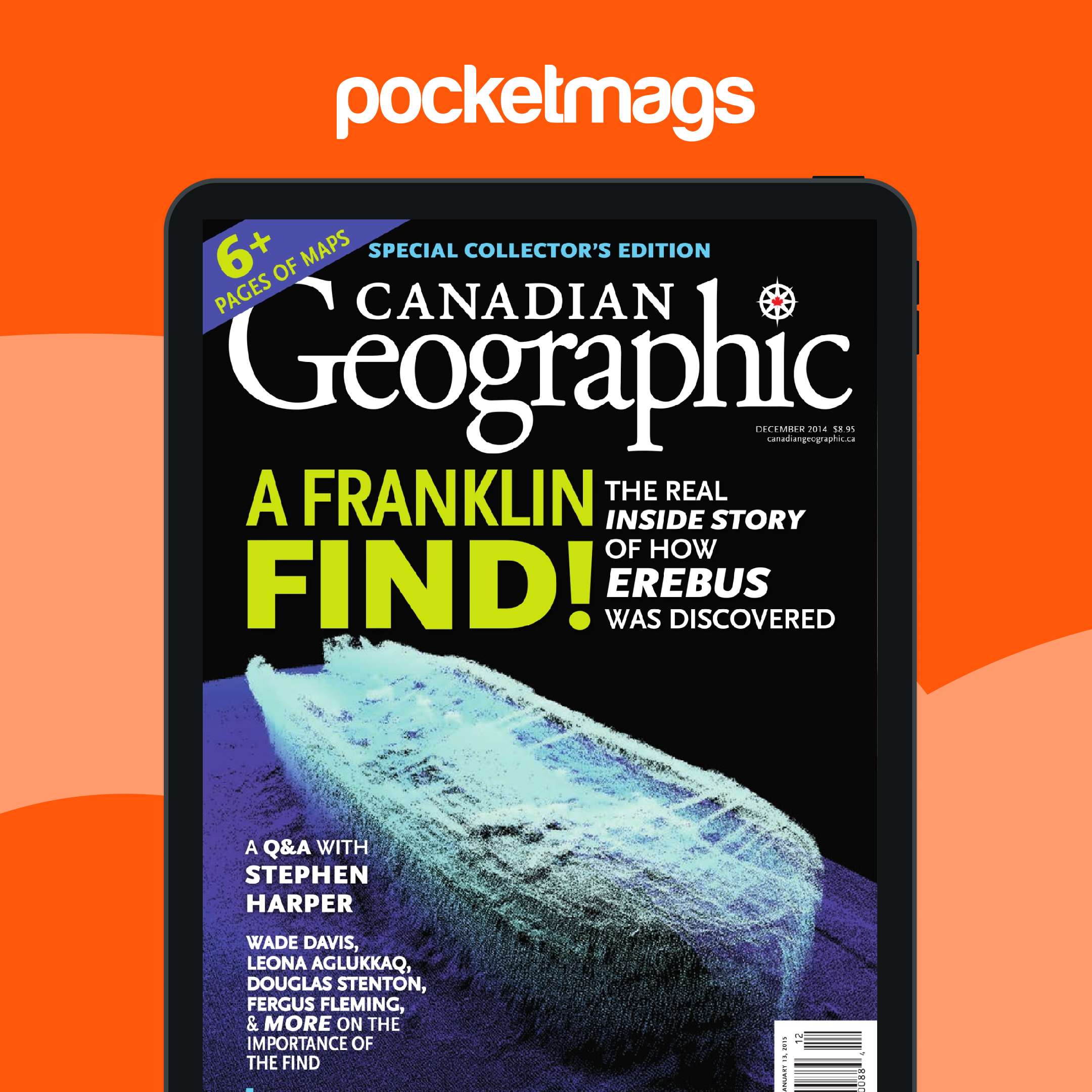 Canadian Geographic Magazine - December 2014 Back Issue