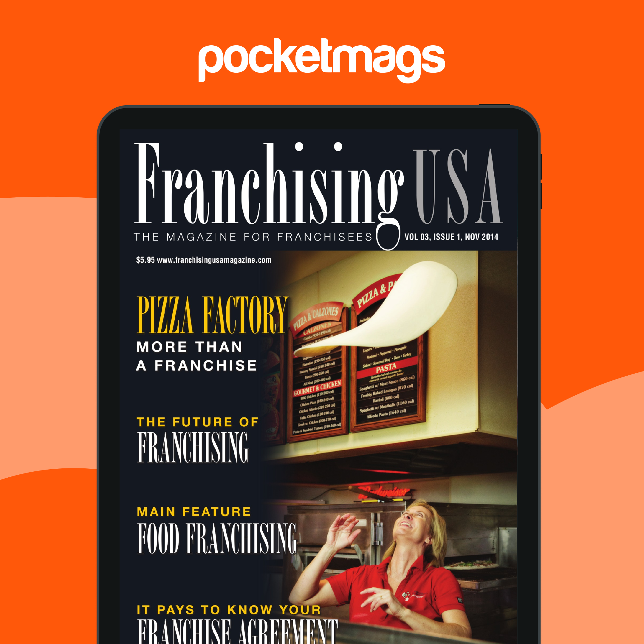Franchising USA Magazine - Volume 3 Issue 1 - November 2014 Edição anterior