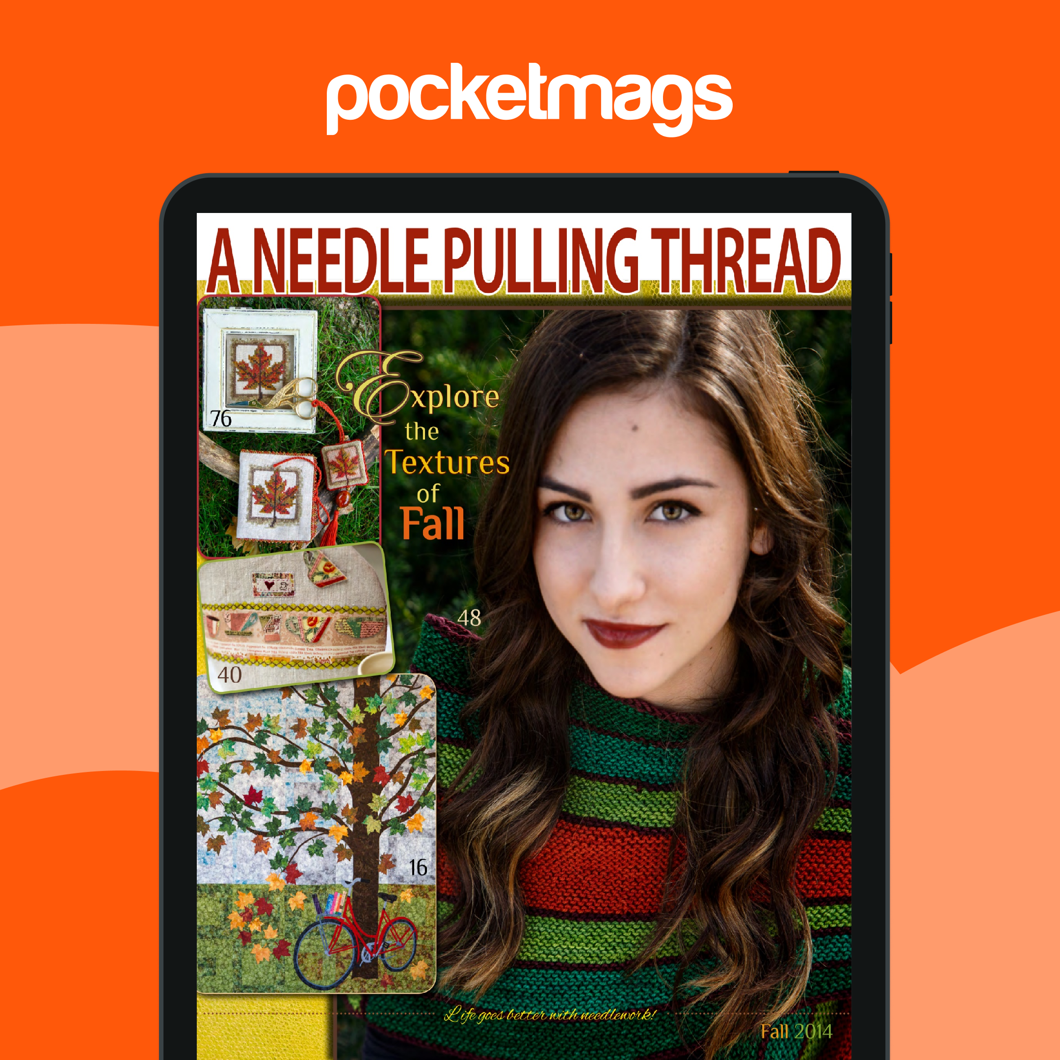 A Needle Pulling Thread Magazine - Fall 2014 Edição anterior