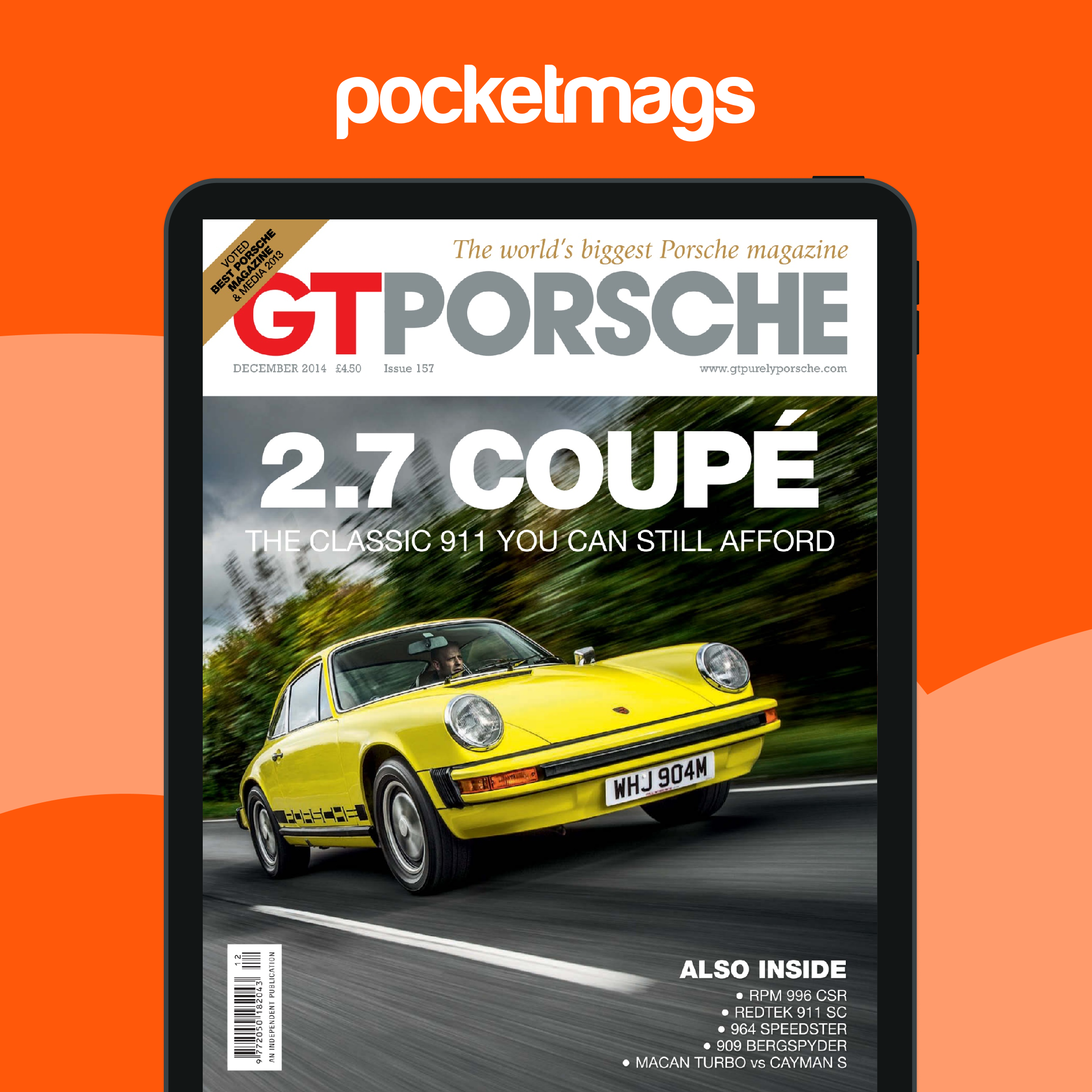 GT Porsche Magazine - December 14 Back Issue