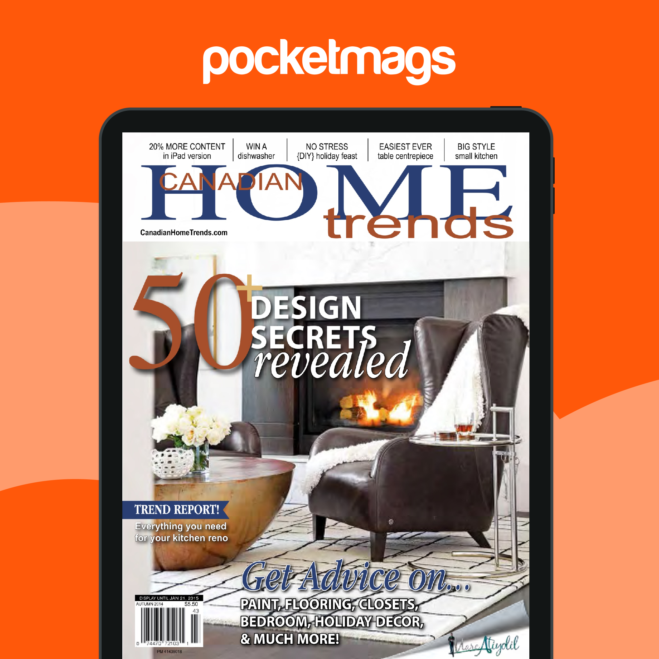 Canadian Home Trends Magazine - Fall 2014 Back Issue