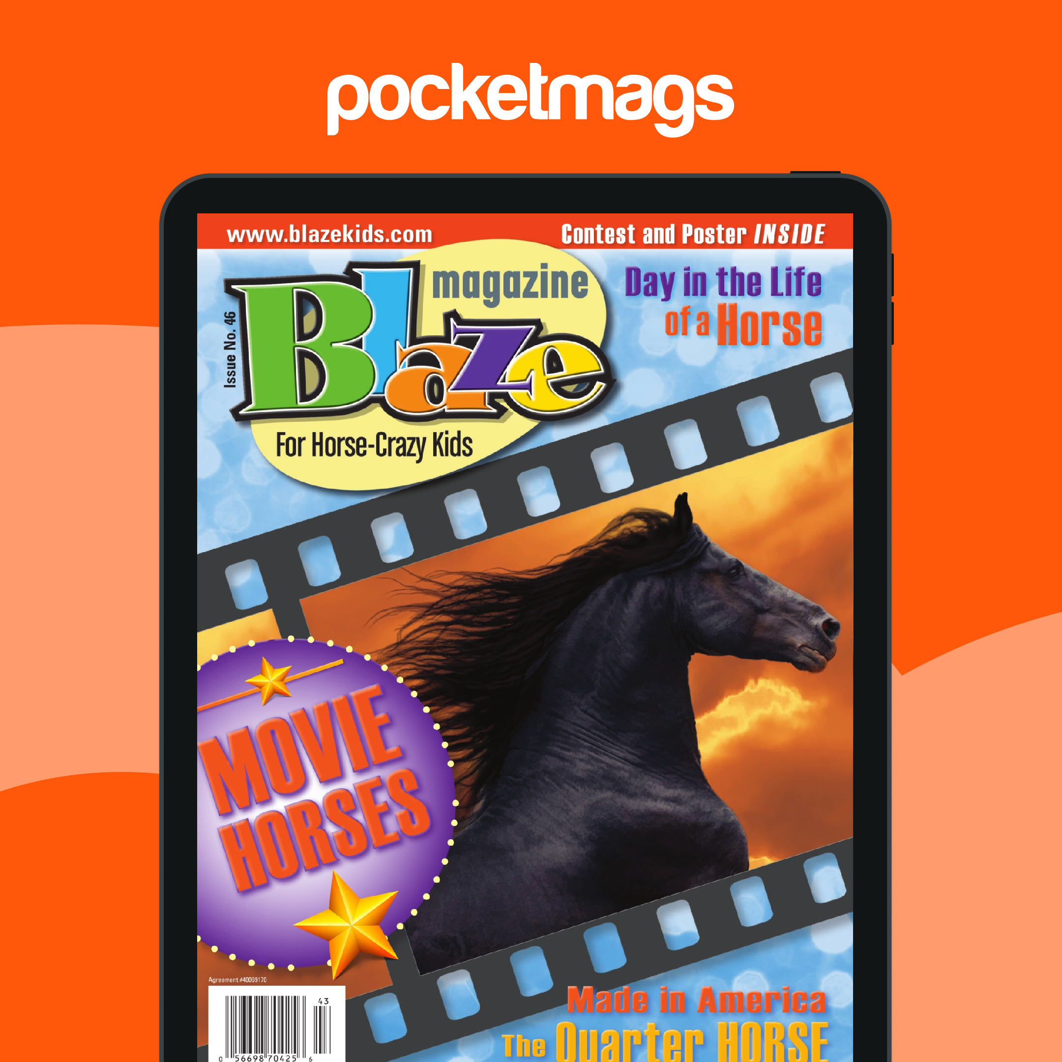 Blaze Magazine For Horse Crazy Kids - Issue No. 46 Retour à l'édition ...