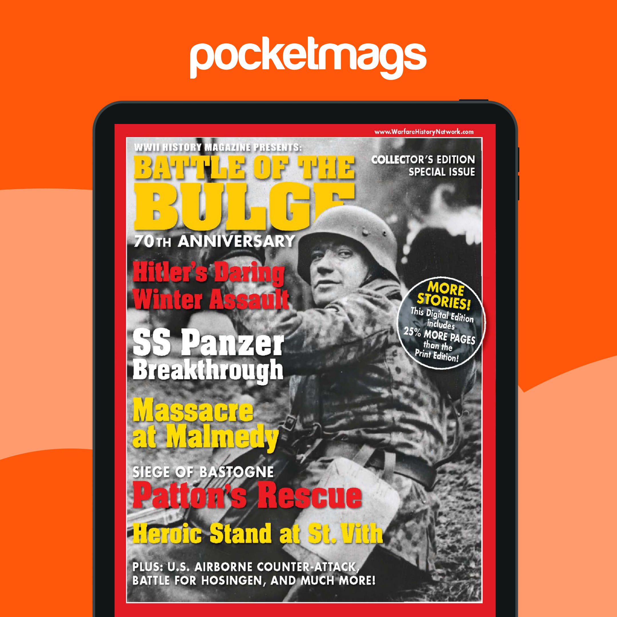 WW2 History Magazine - Battle of the Bulge 70th Anniversary-Fall 2014 ...