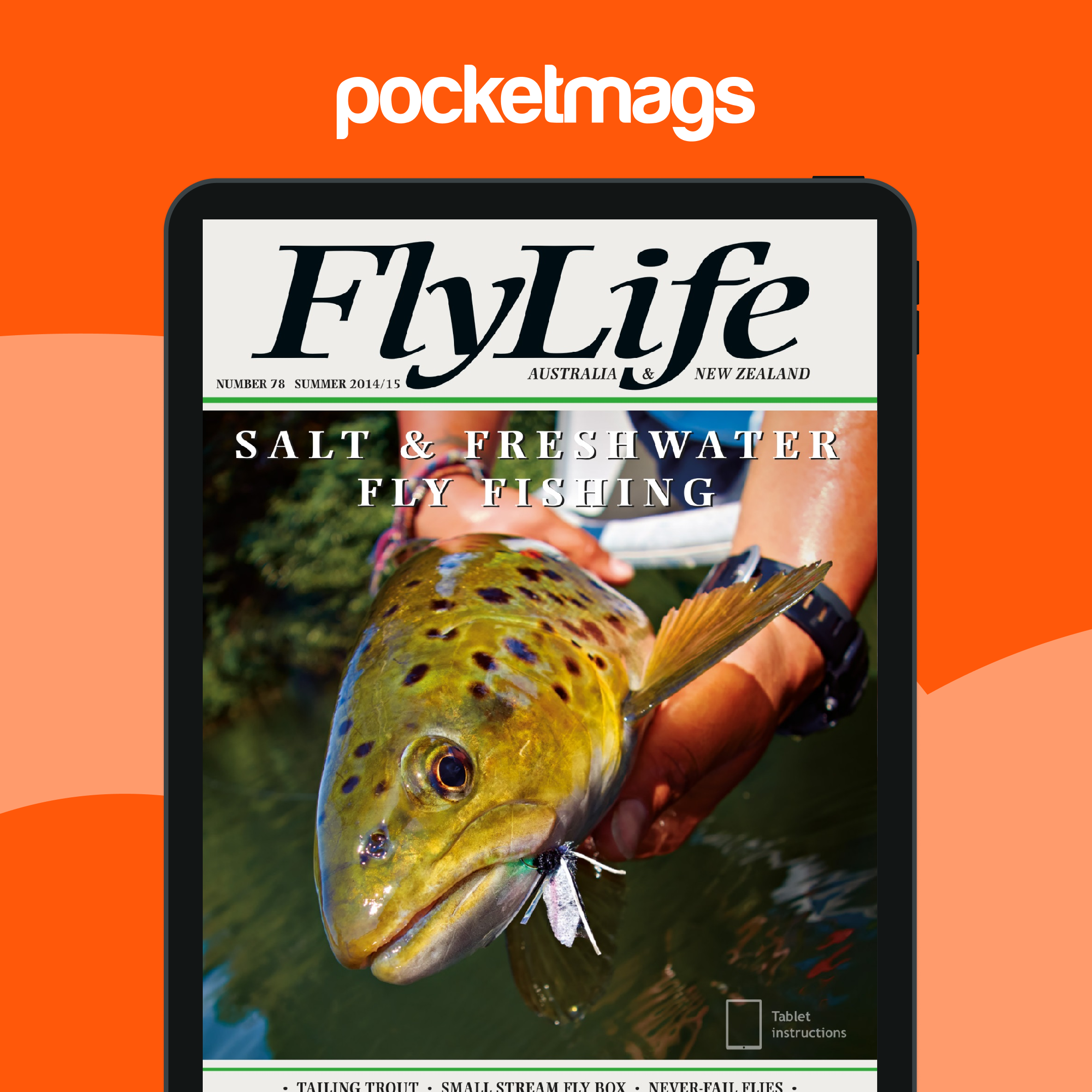 FlyLife Magazine - Number 78 - Summer 2014-15 Back Issue