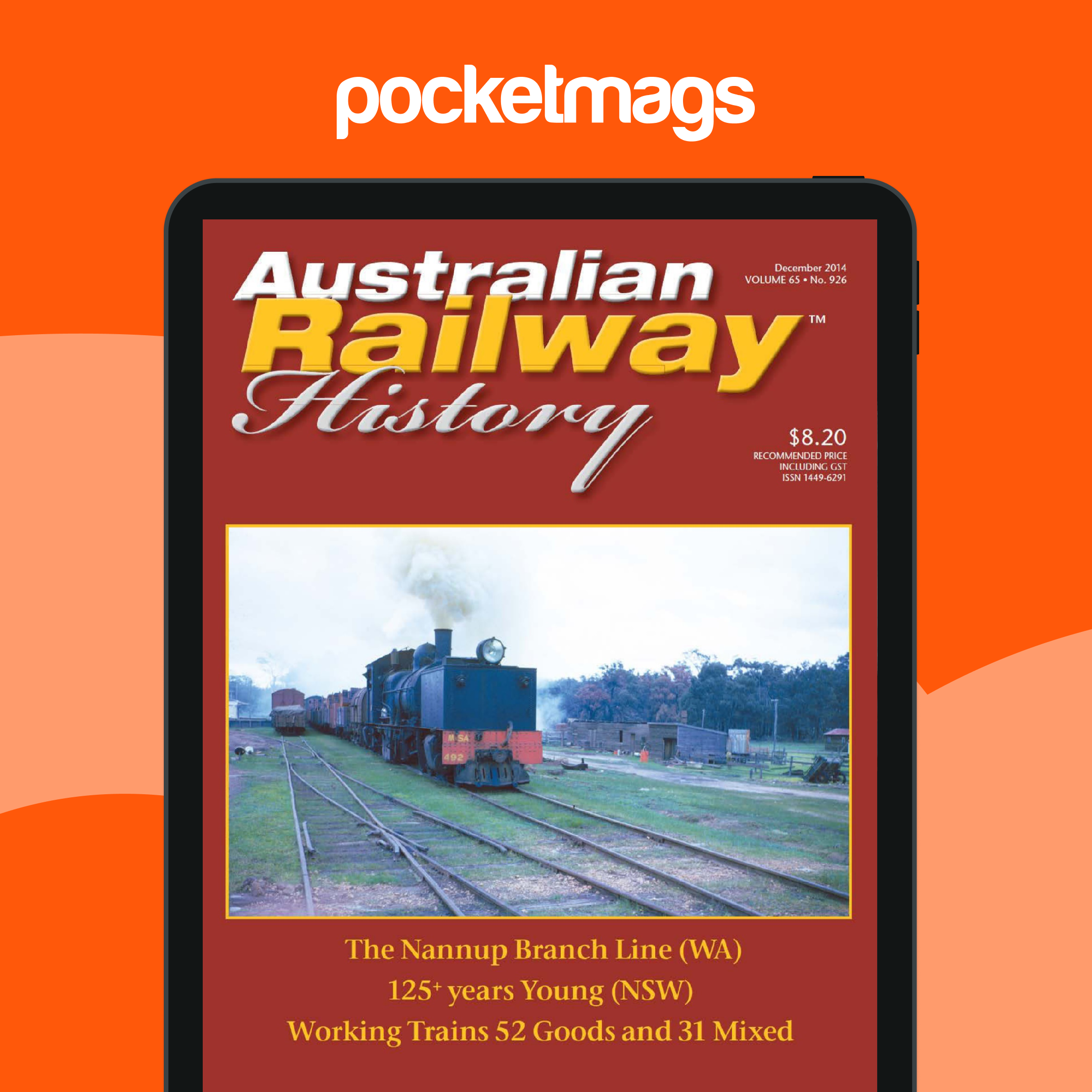 Australian Railway History Magazine - Dec-14 Edición anterior