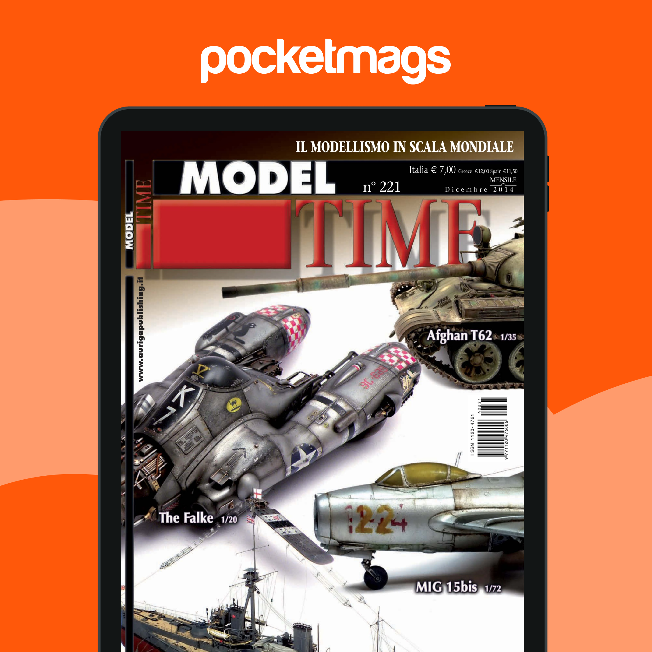 Model Time Magazine - Model Time 221 Edición anterior