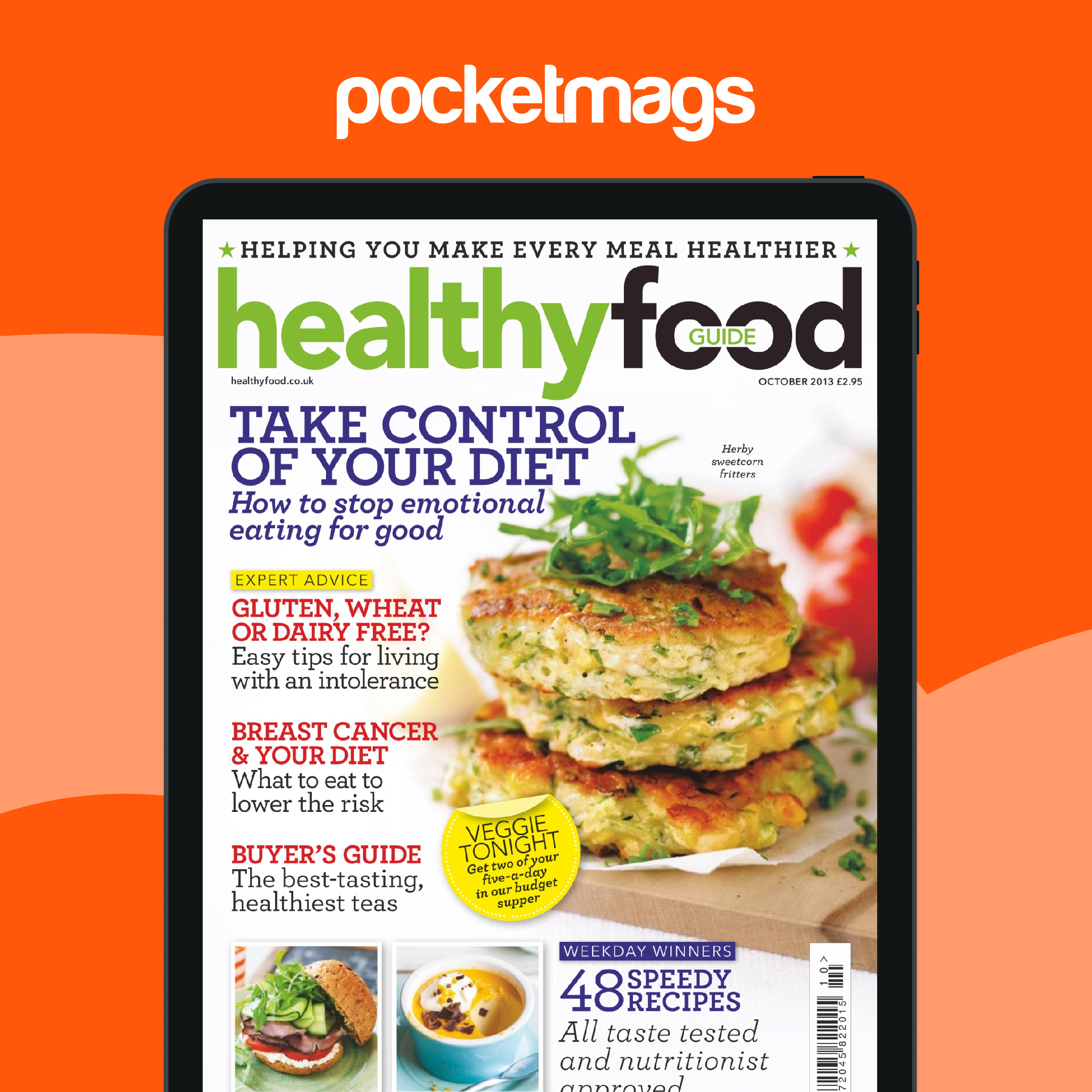 Healthy Food Guide Magazine - October 2013 Edición anterior