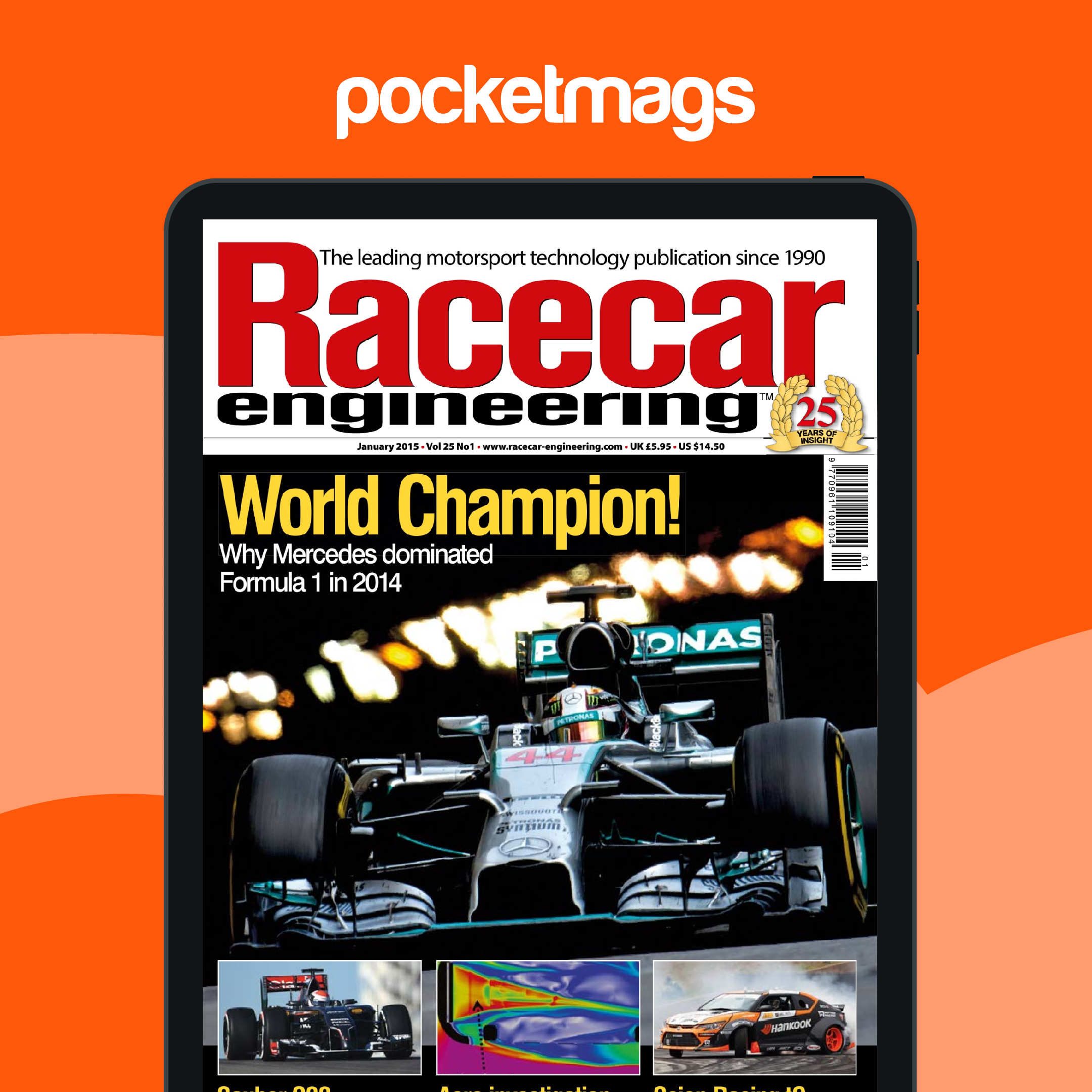 Racecar Engineering Magazine - Jan-15 Back Issue