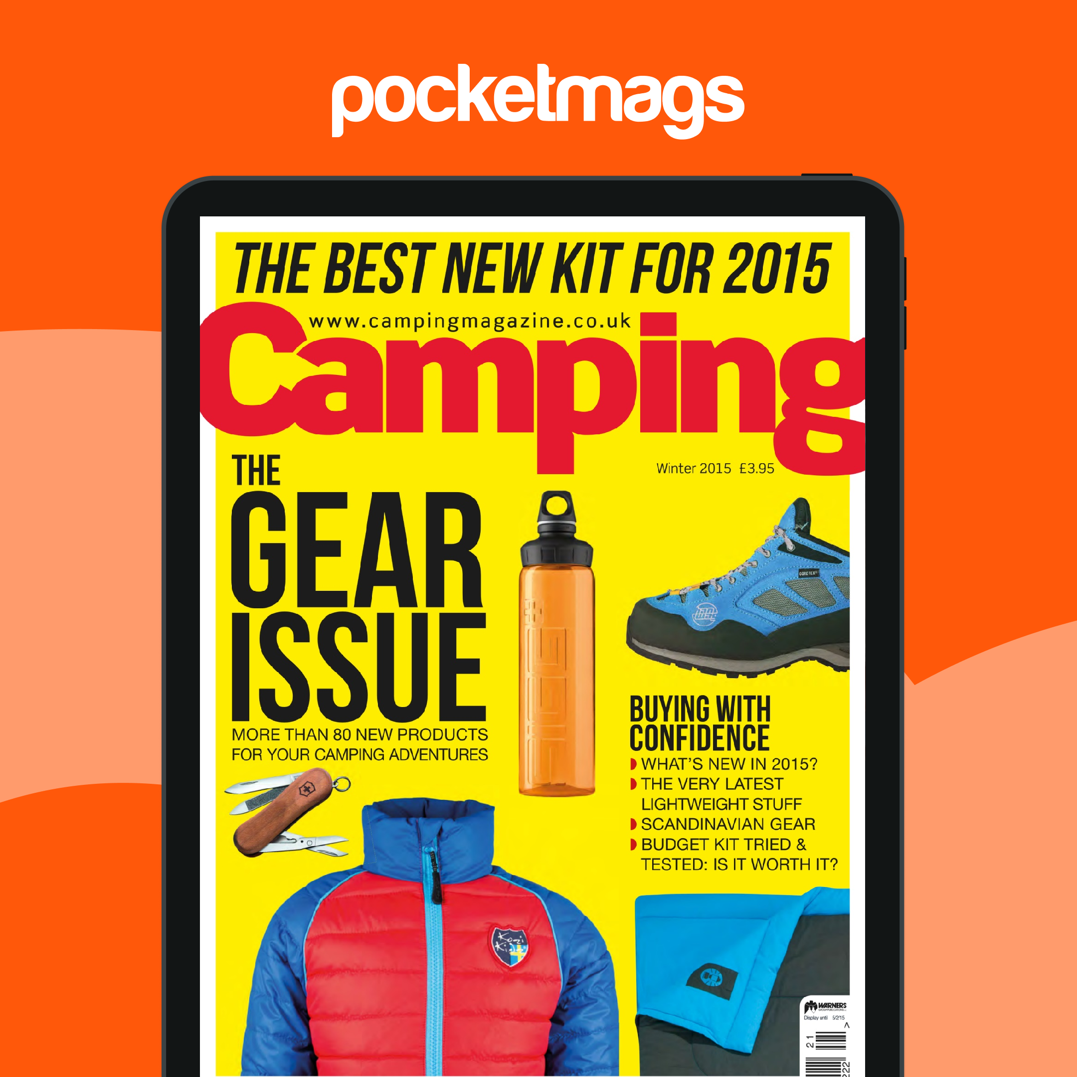 Camping Magazine - Winter 2015 - THE GEAR ISSUE Edición anterior