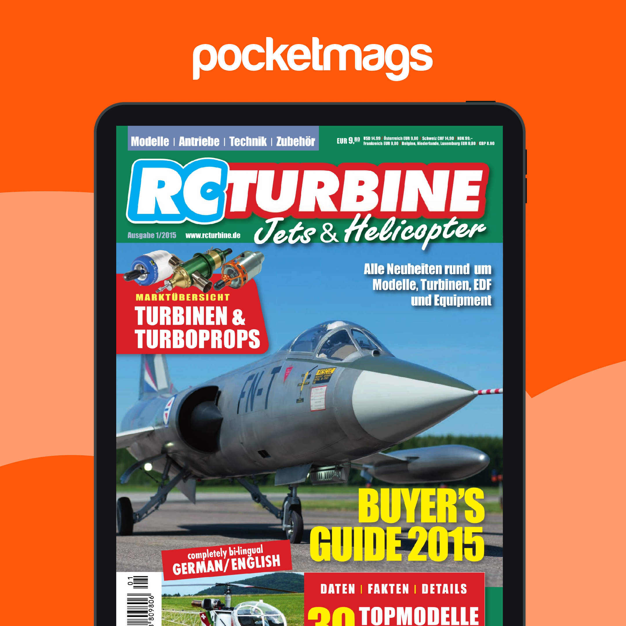 RC Turbine - Jets & Helicopter Magazine - 2015 Back Issue