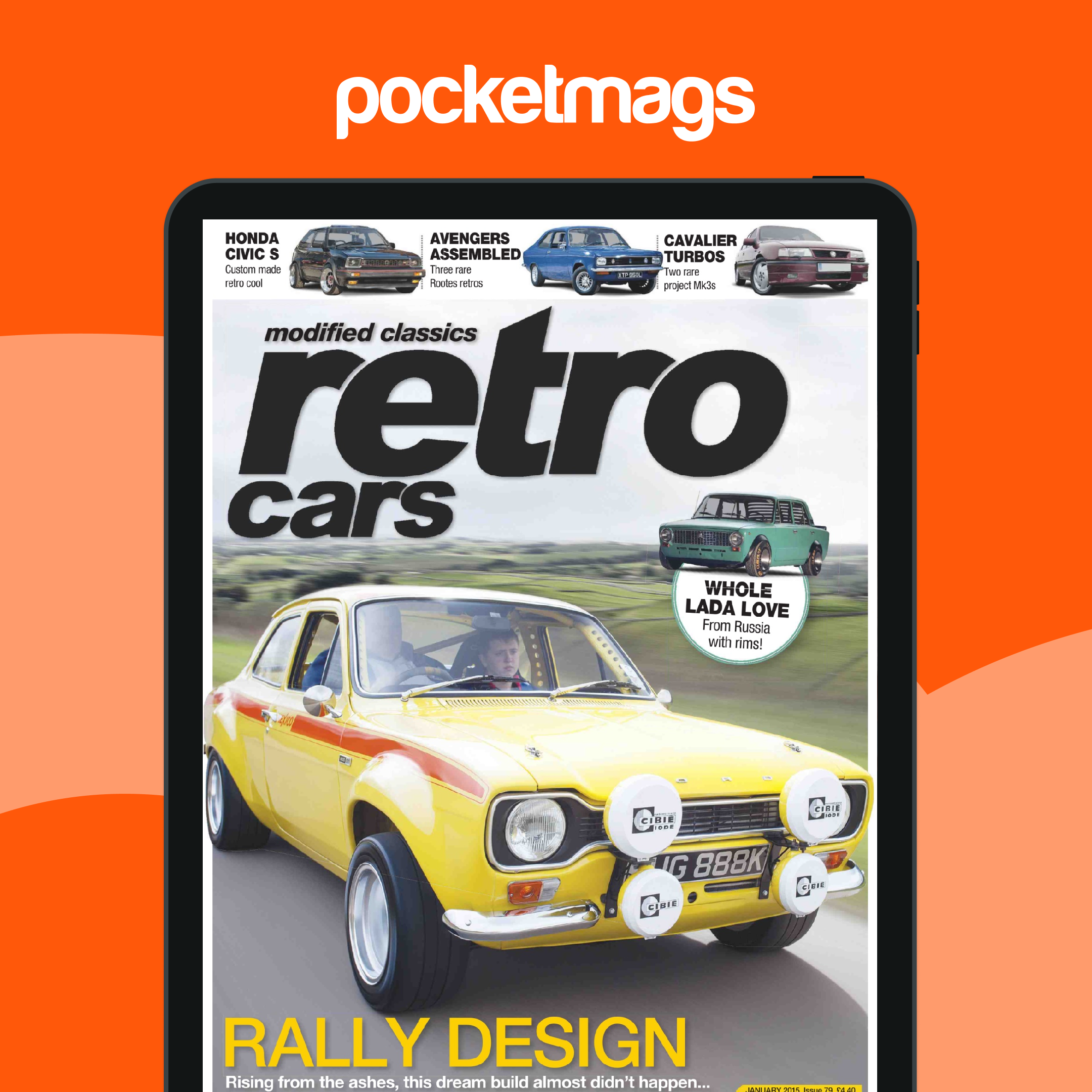 Retro Cars Magazine - No.79 Rally Design Back Issue