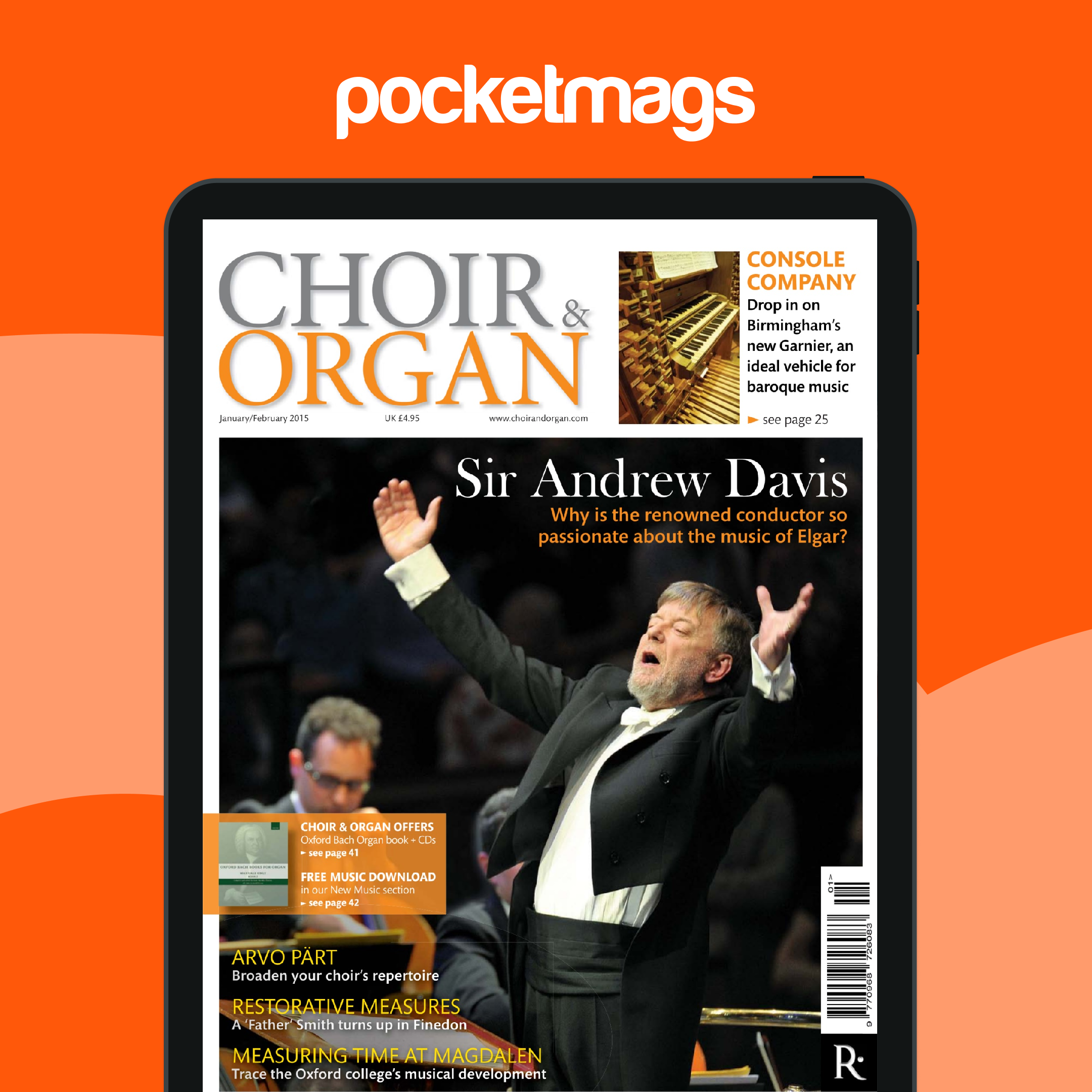 Choir & Organ Magazine - Jan - Feb 2015 Back Issue