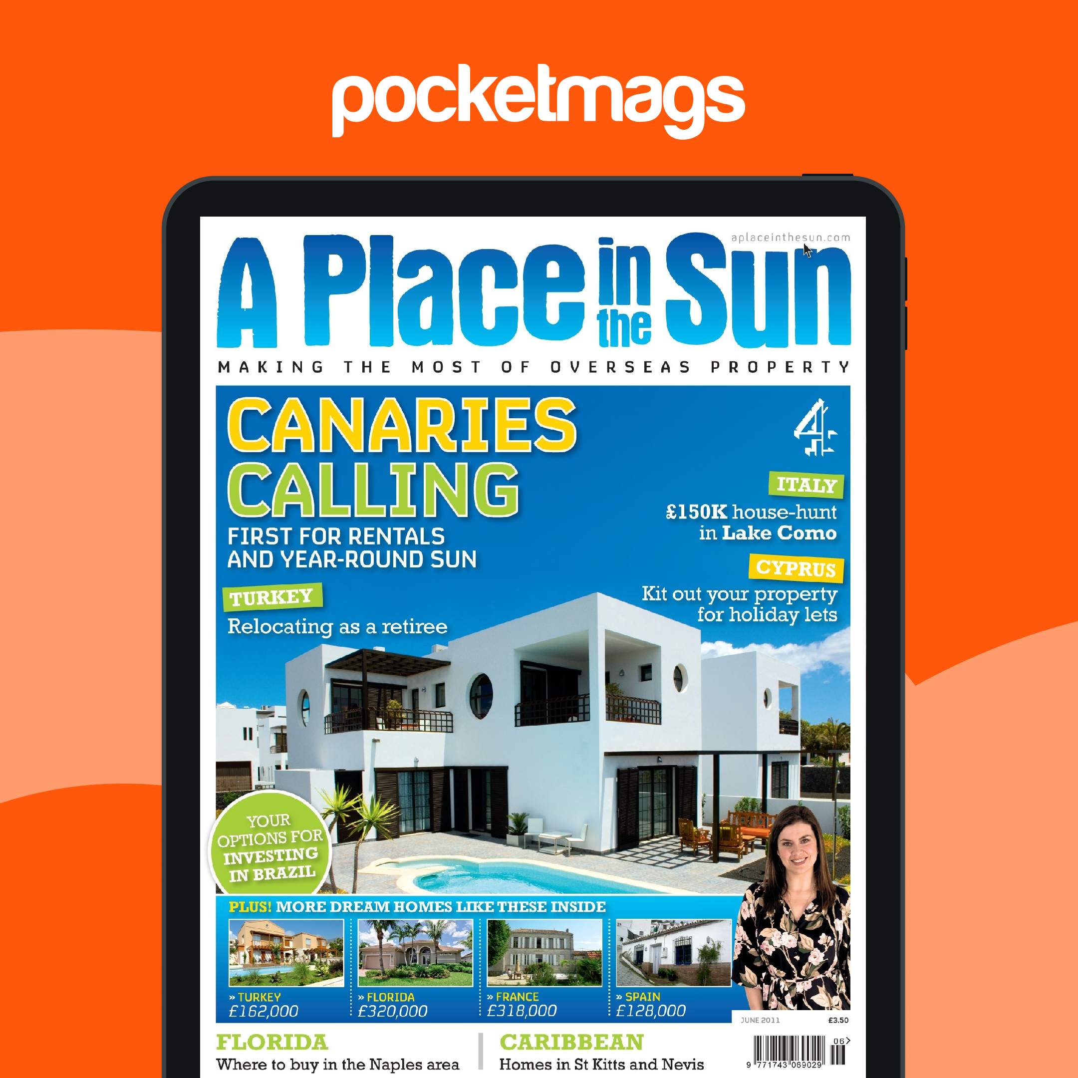 A Place in the Sun Magazine - A Place in the Sun June 2011 Edição anterior