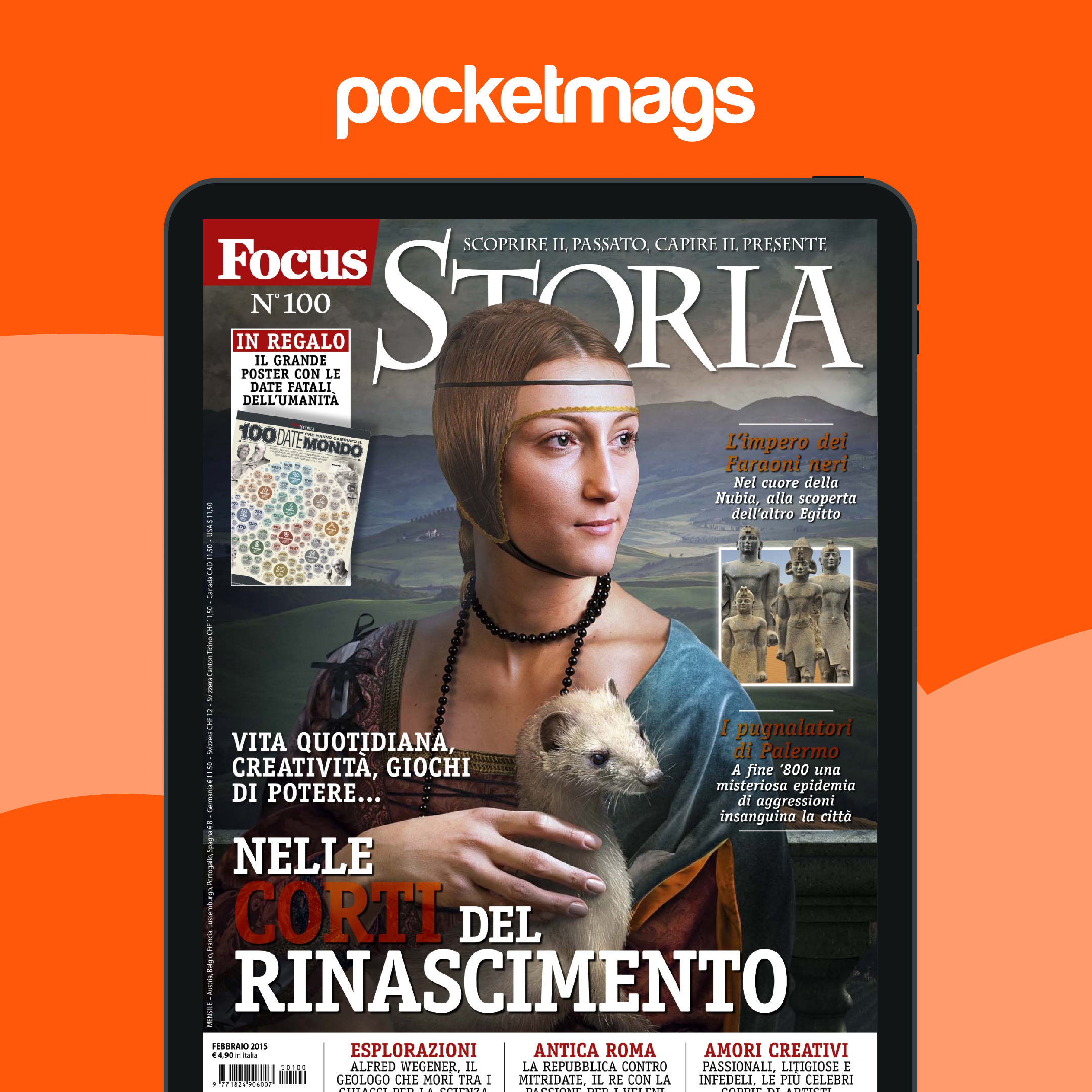 FOCUS STORIA Magazine - 100 - Febbraio 2015 Retour à l'édition précédente