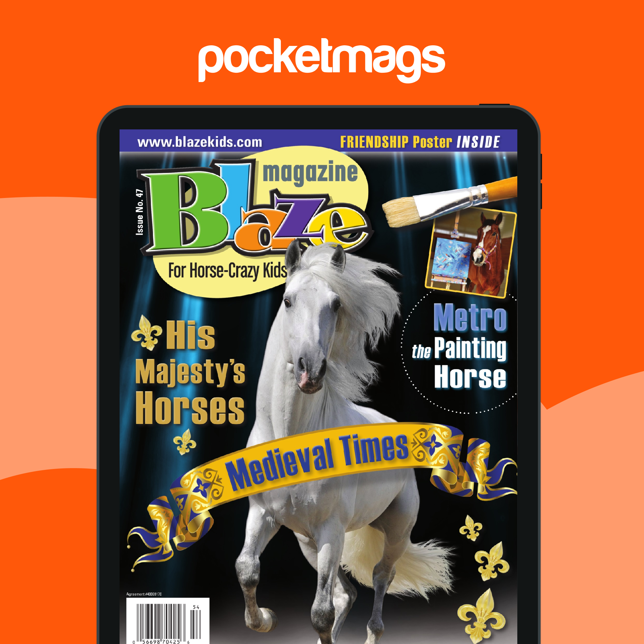 Blaze Magazine For Horse Crazy Kids - Issue 47 Edición anterior