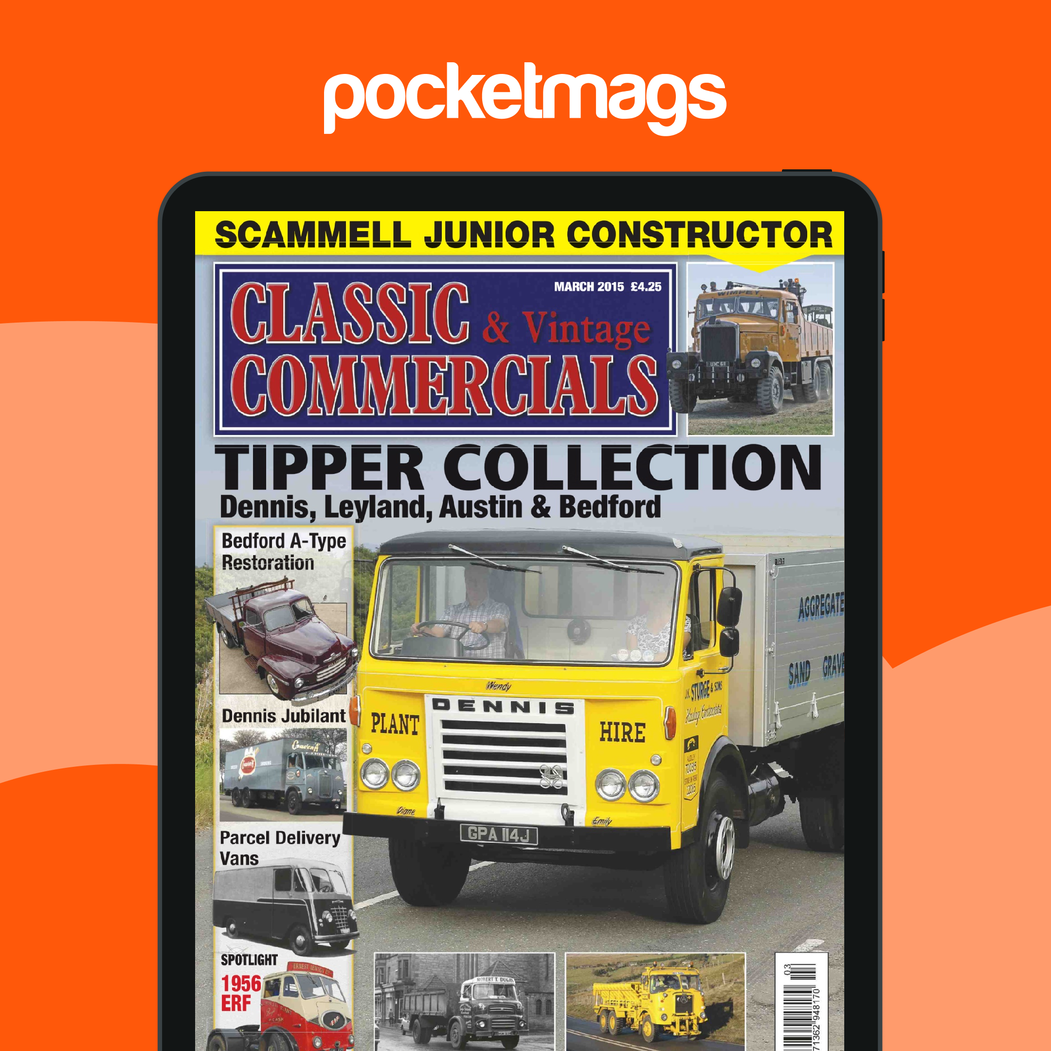 Classic & Vintage Commercials Magazine - Vol.20 No.7 Tippers Collection ...