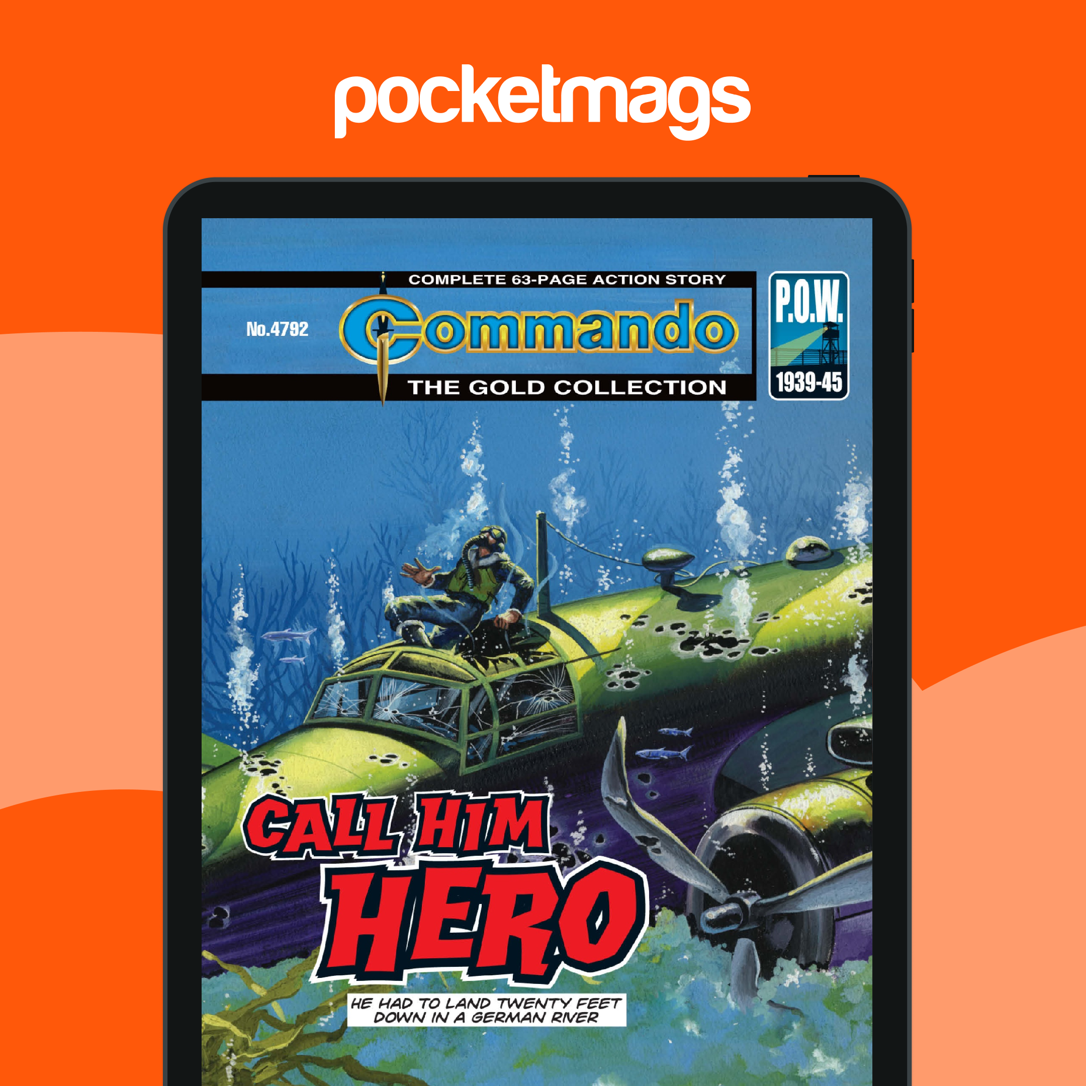 Commando Magazine - 4792 Back Issue