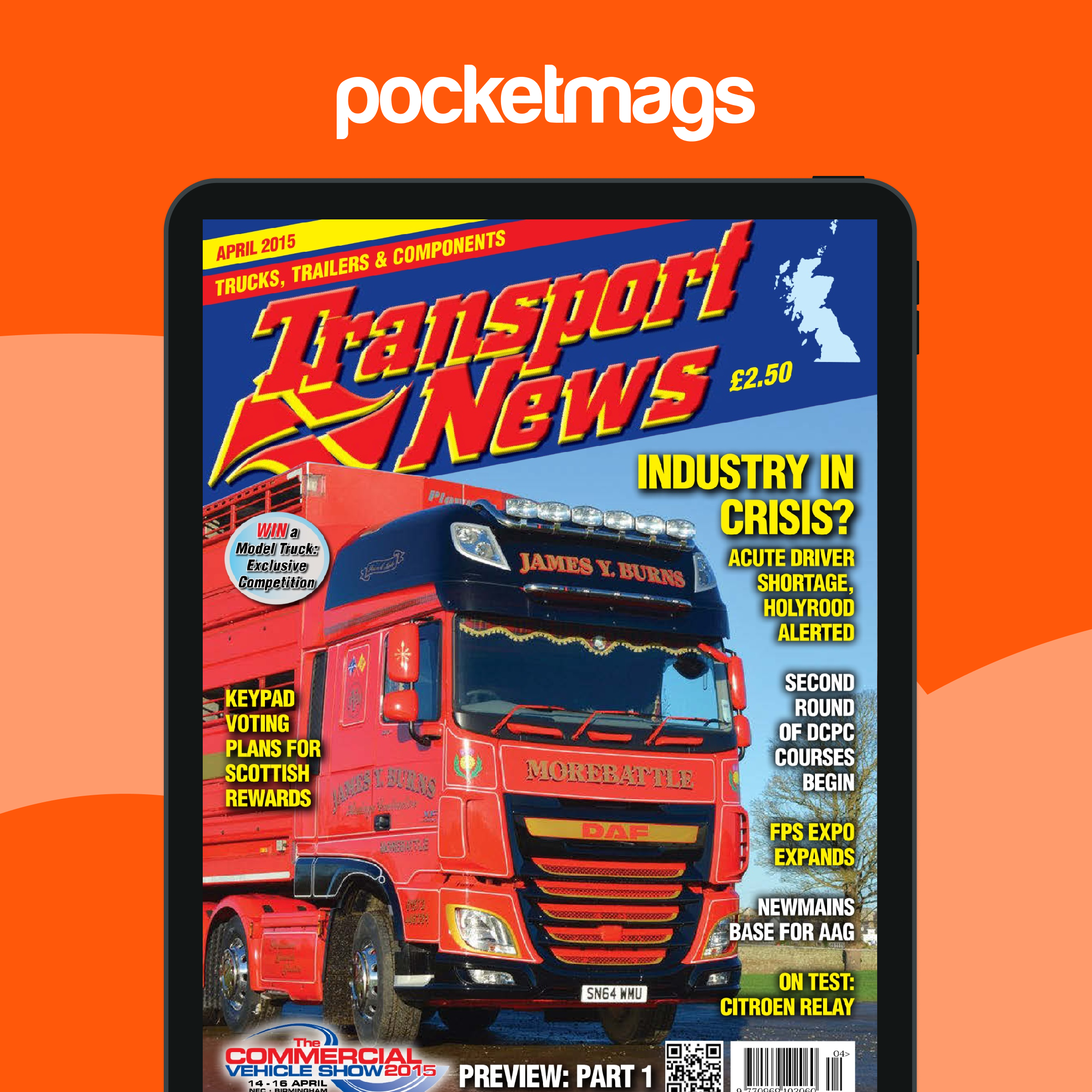 Transport News Magazine - April 2015 Vorige editie