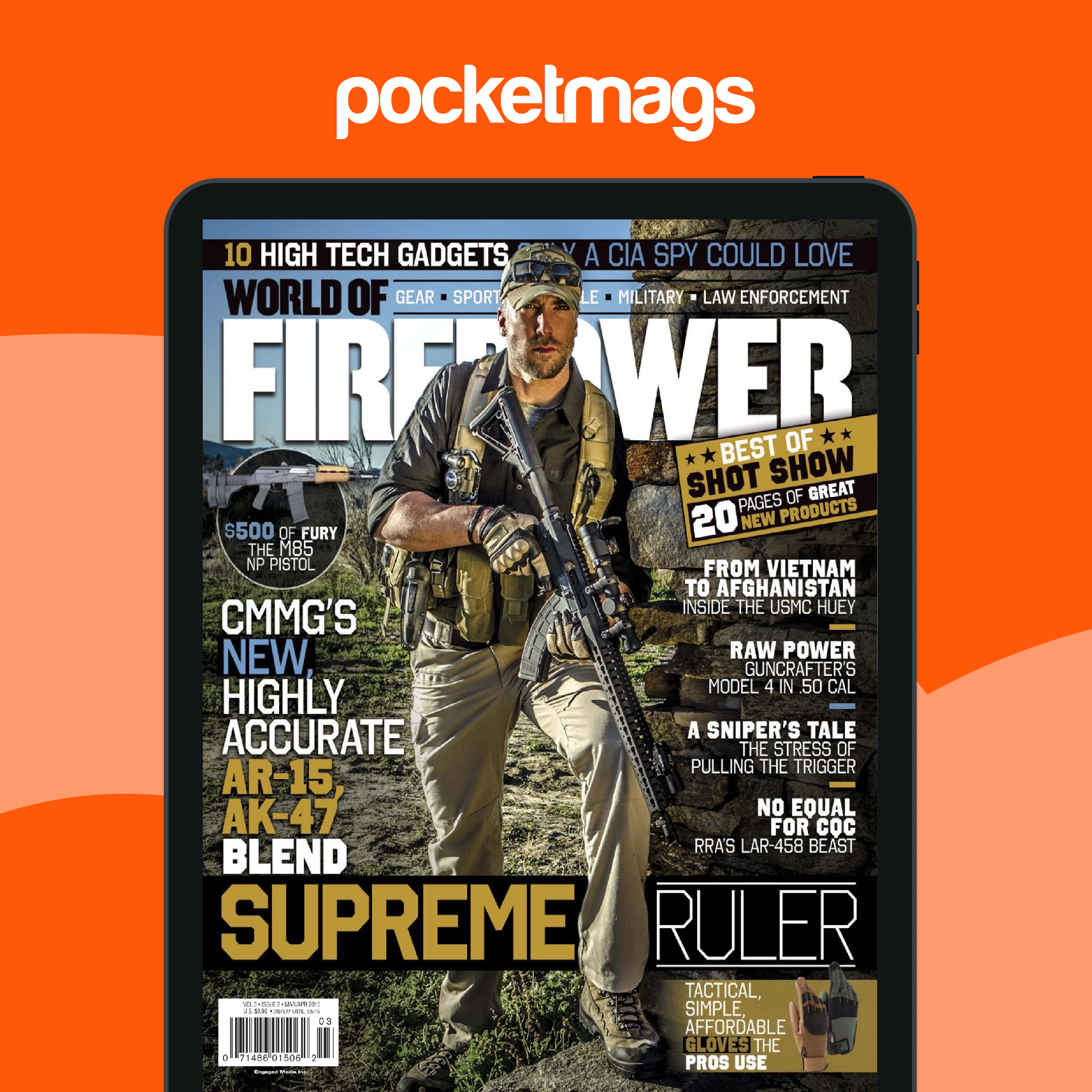 World of Fire Power Magazine - March-April 2015 Back Issue