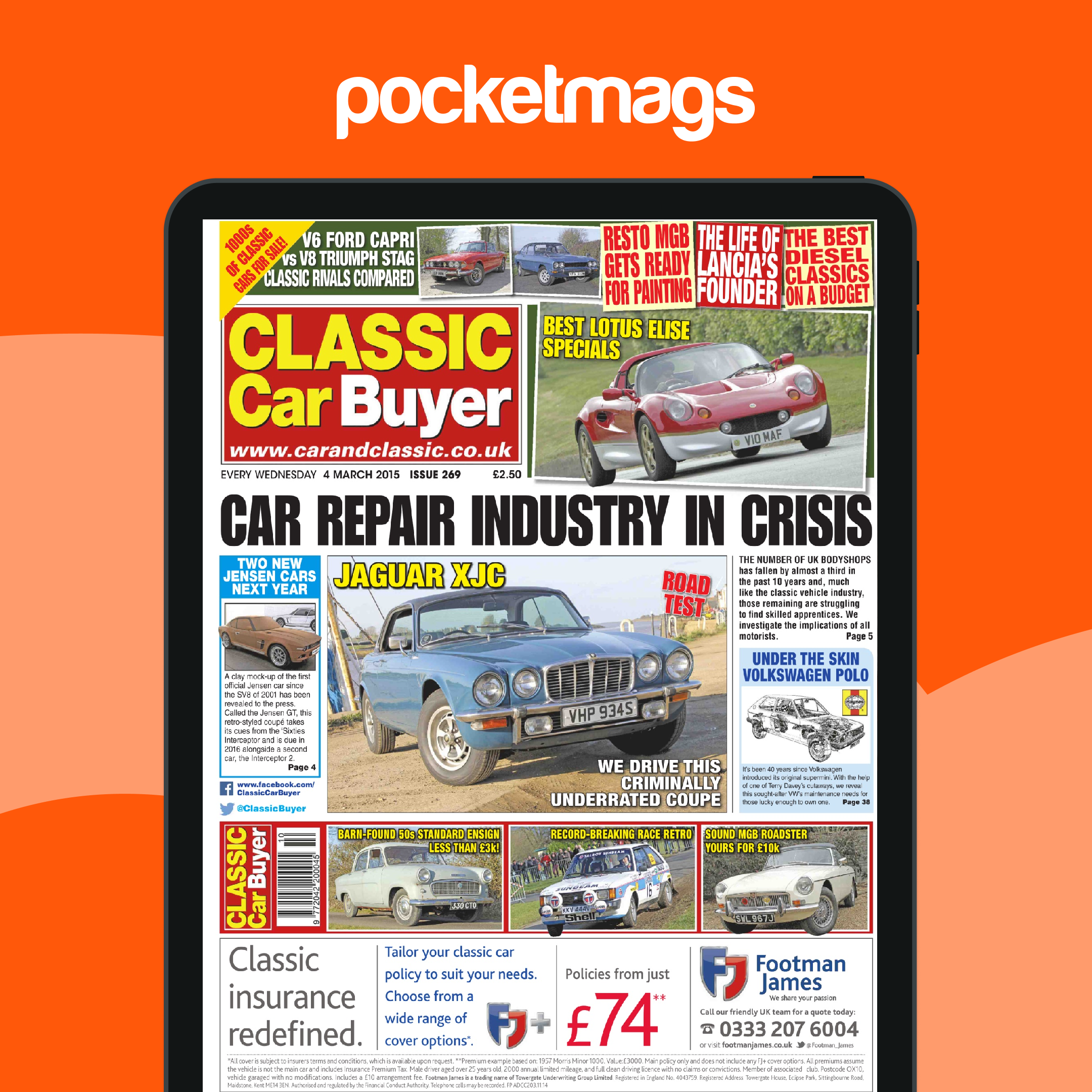 Classic Car Buyer Magazine - No.268 Car Repair Industry in Crisis ...