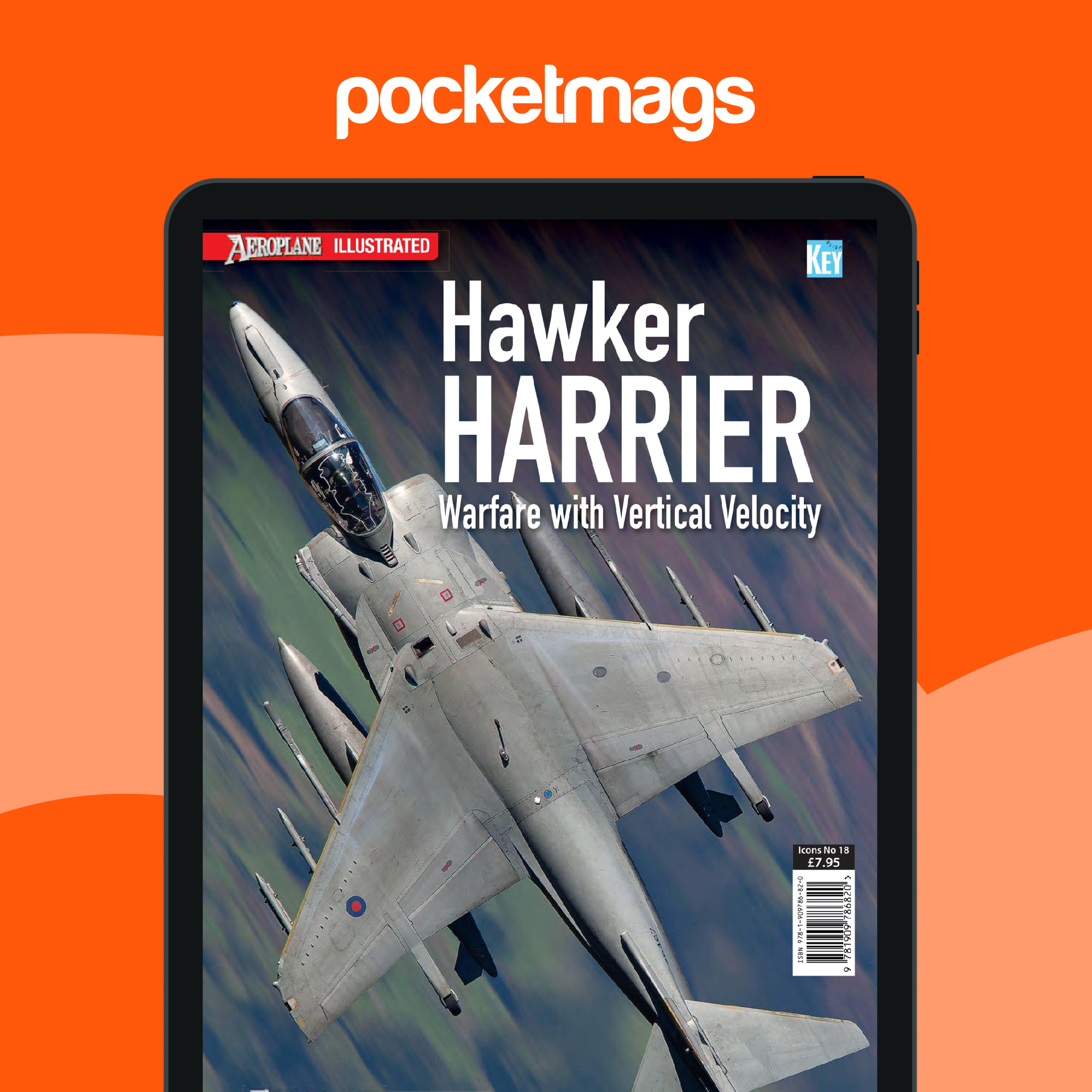 Aeroplane Icons Magazine - Hawker Harrier Edición anterior