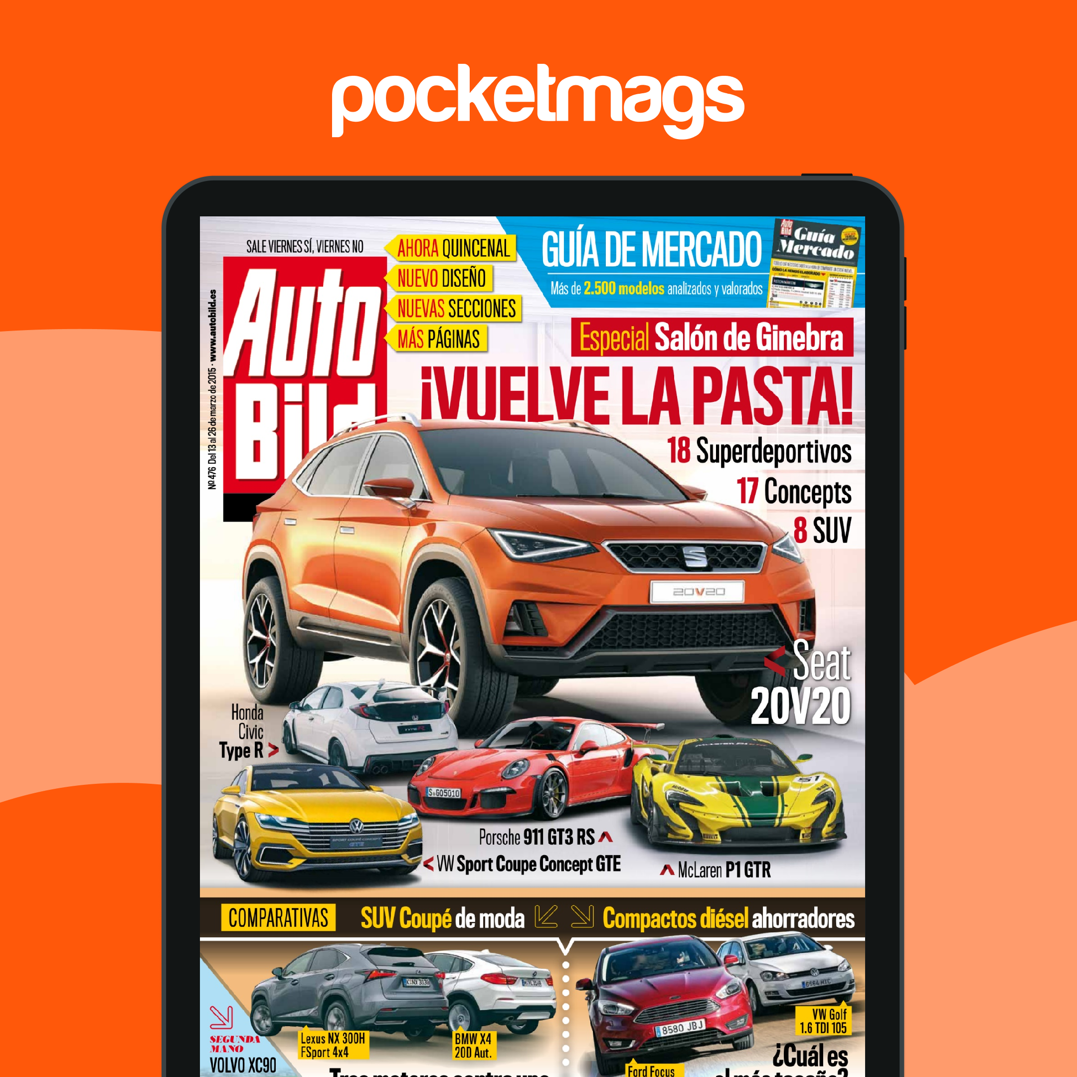 Auto Bild Magazine - 476 Retour à l'édition précédente