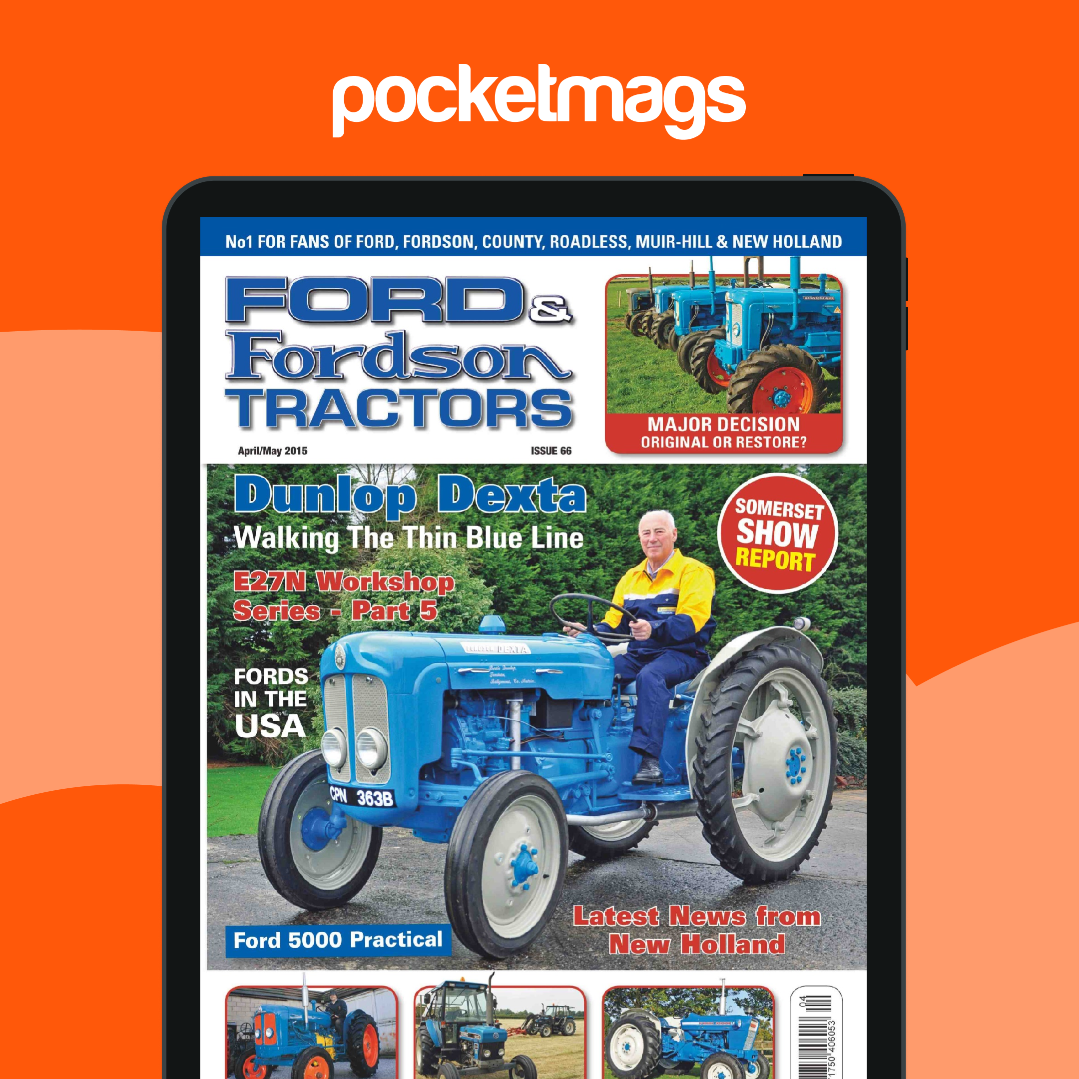Ford & Fordson Magazine - No.66 Dunlop Dexta Edição anterior