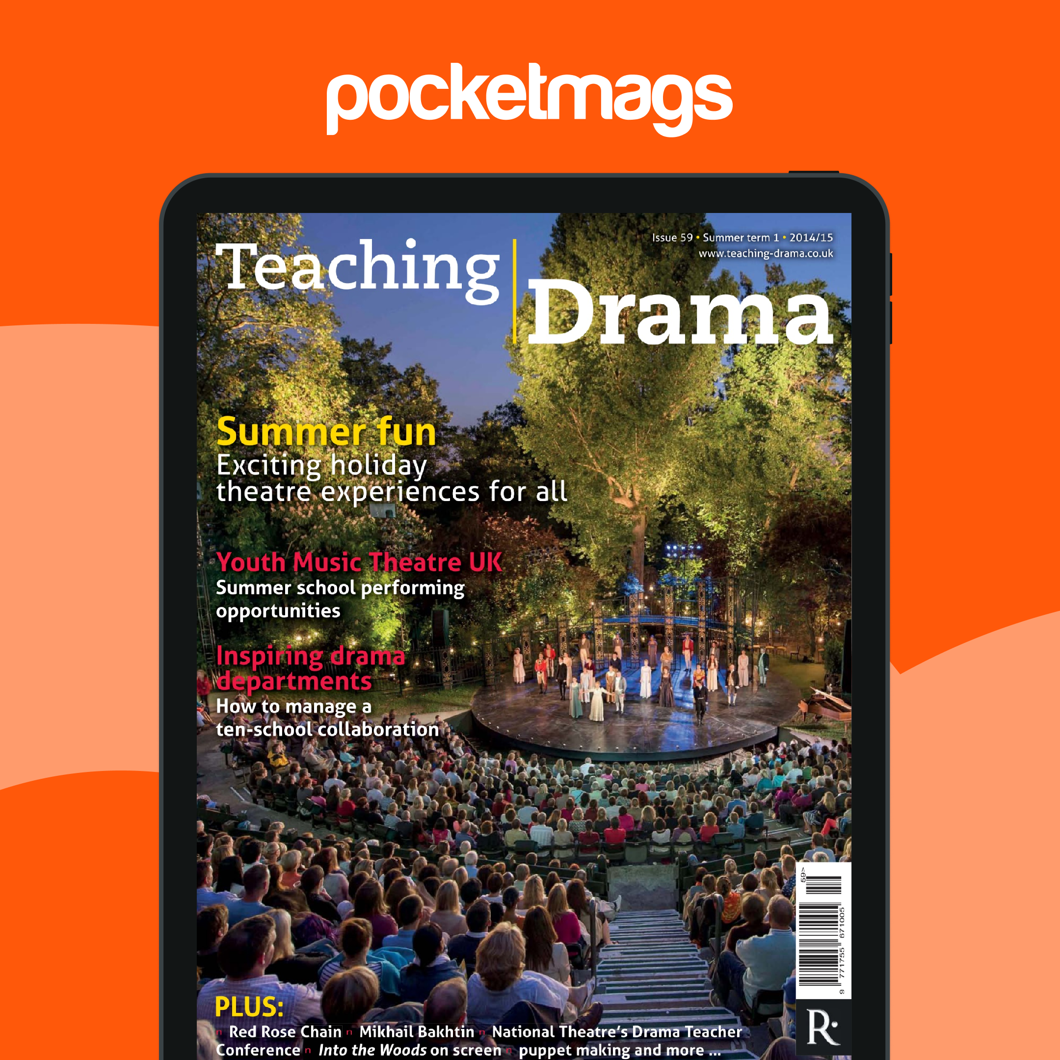 Drama and Theatre Magazine - Summer 1 - 2014/15 Edição anterior