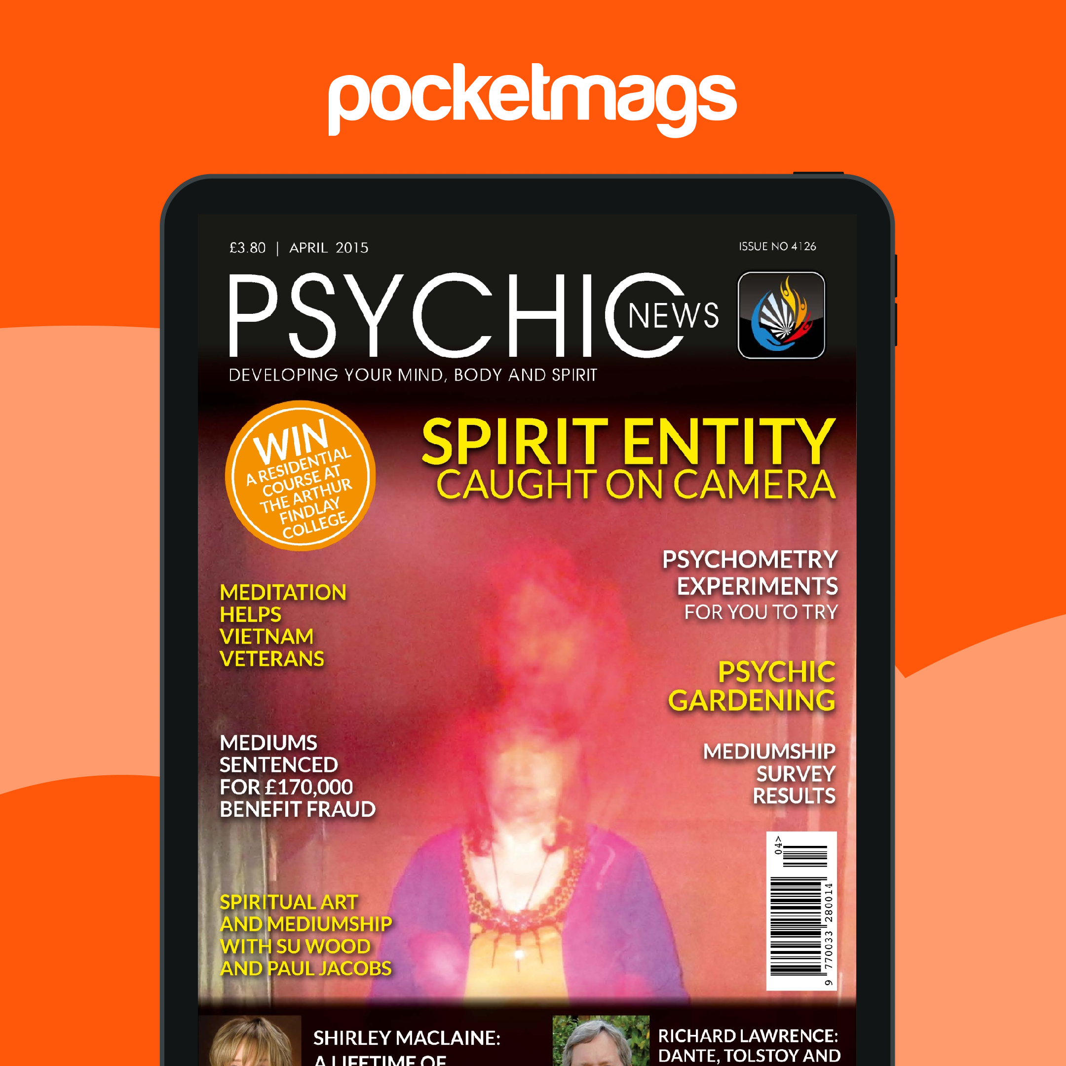 Psychic News Magazine - April 2015 Back Issue