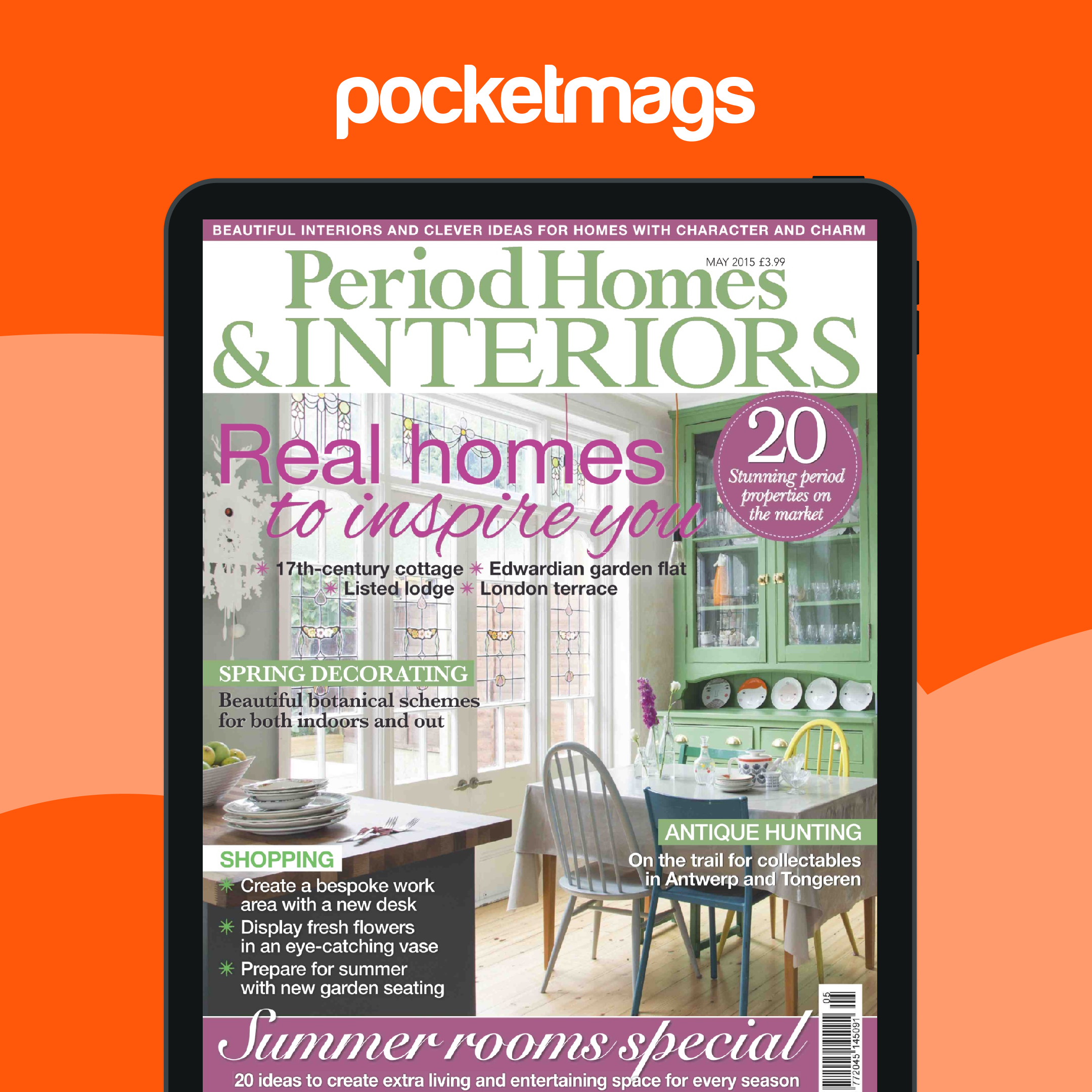 British Period Homes Magazine - No.58 Summer Rooms Special Edición anterior