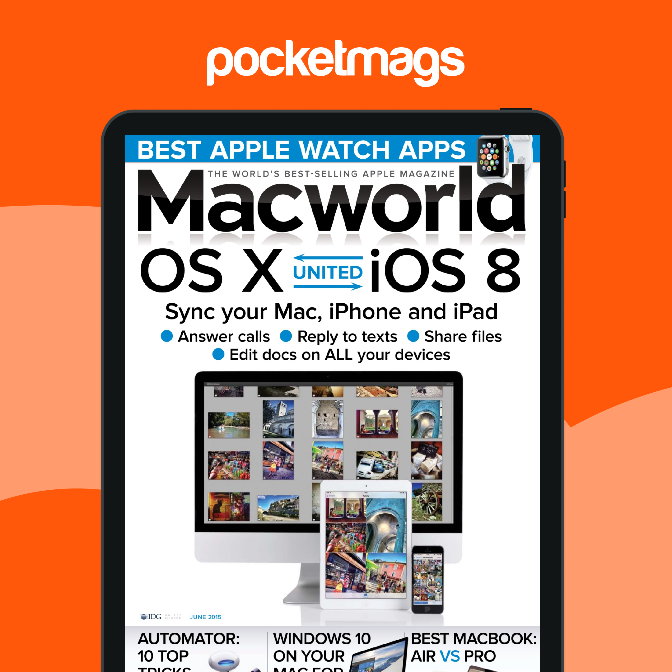 Macworld Magazine - Jun-15 Edición anterior