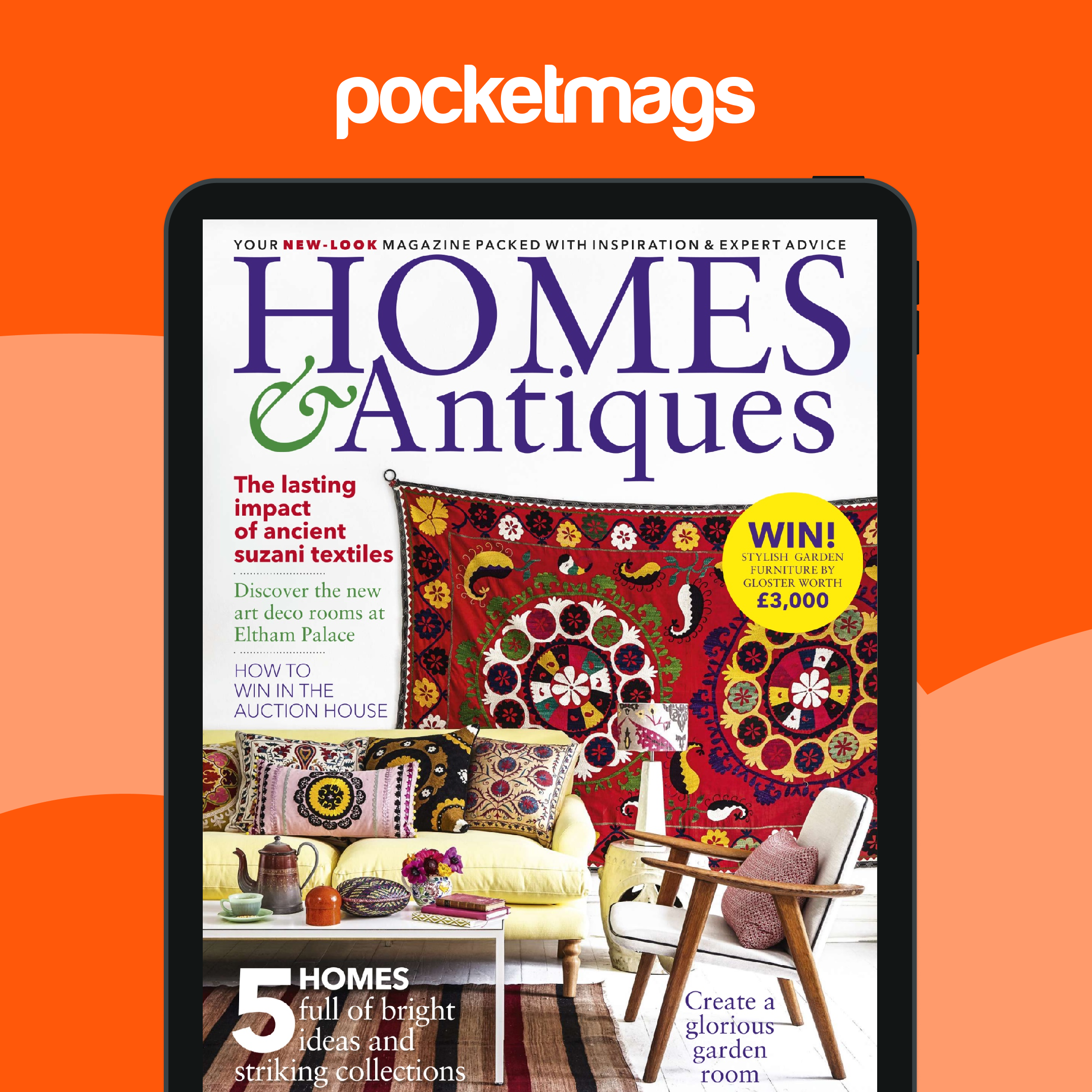 Homes & Antiques Magazine - June 2015 Retour à l'édition précédente