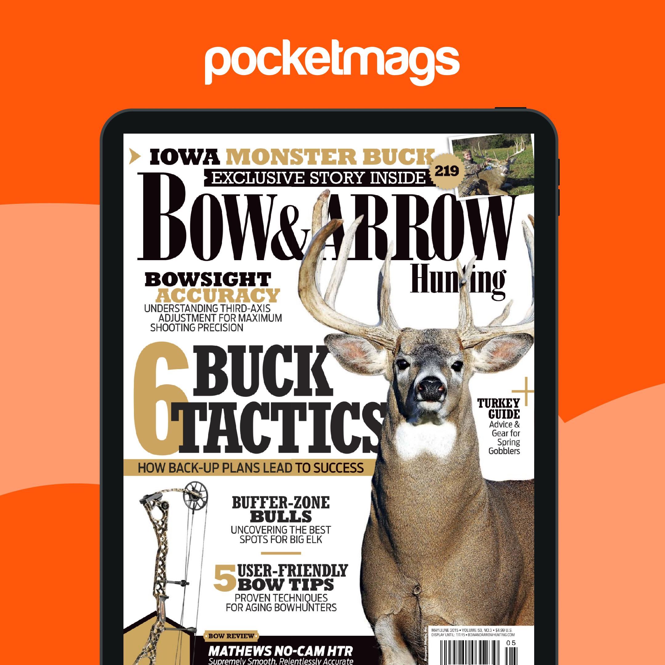 Bow & Arrow Hunting Magazine - May-June 2015 Vorige editie