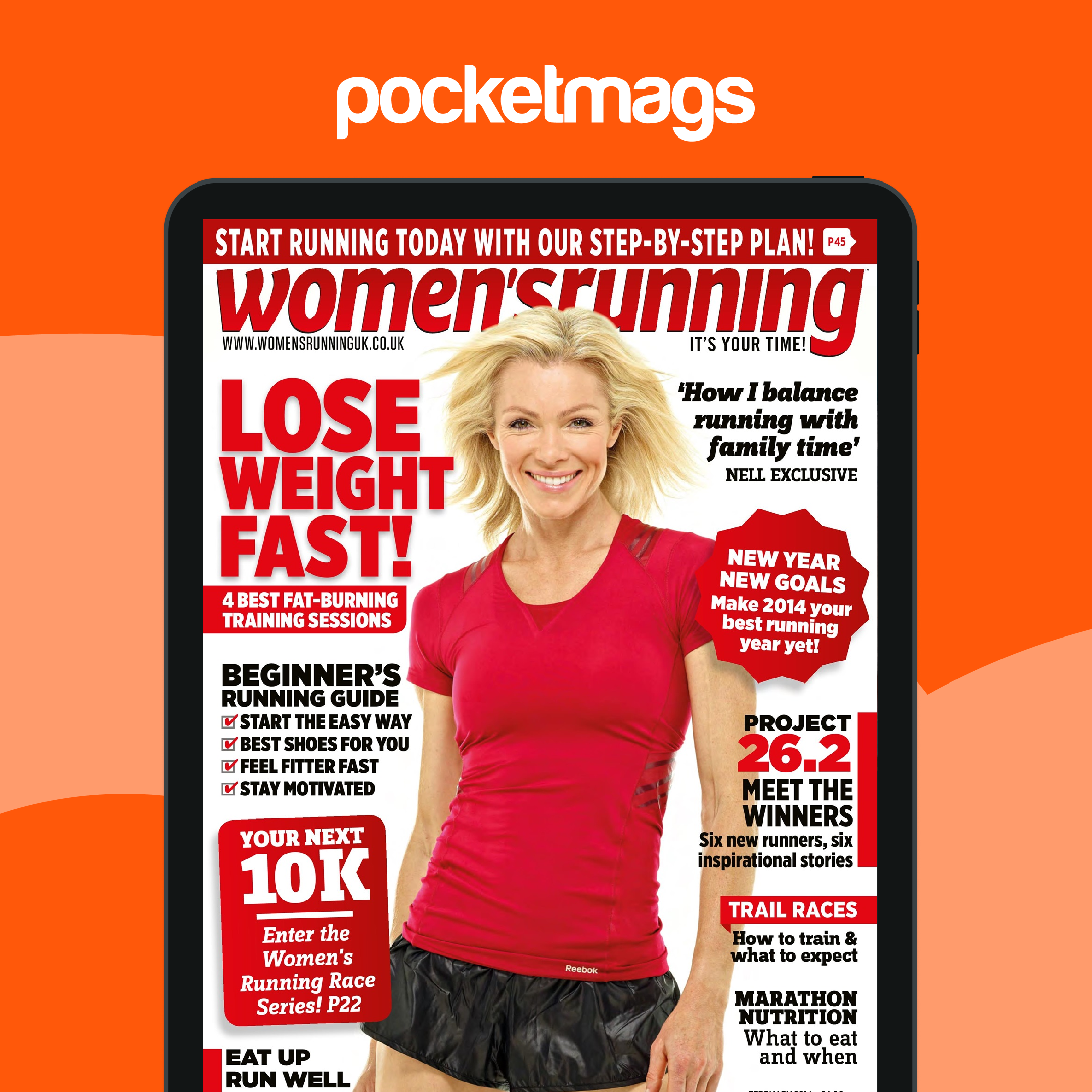 Women’s Running Magazine - Feb 2014 Retour à l'édition précédente