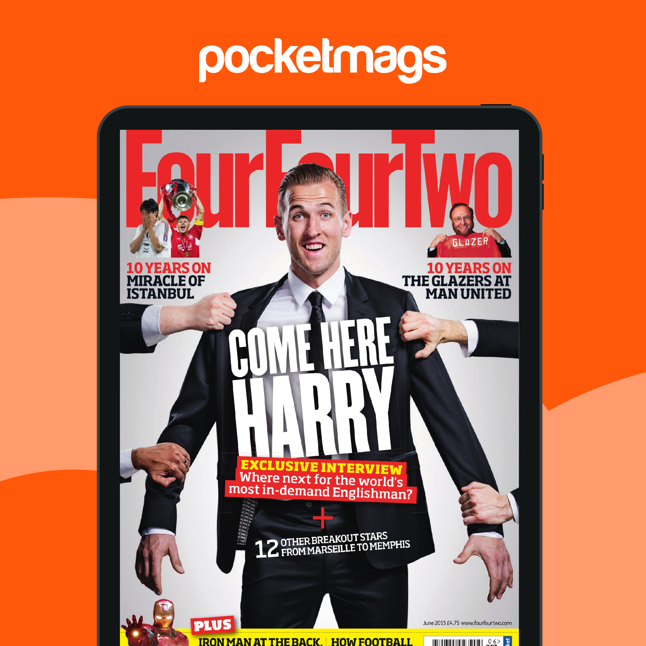 FourFourTwo Magazine - June 2015 Retour à l'édition précédente