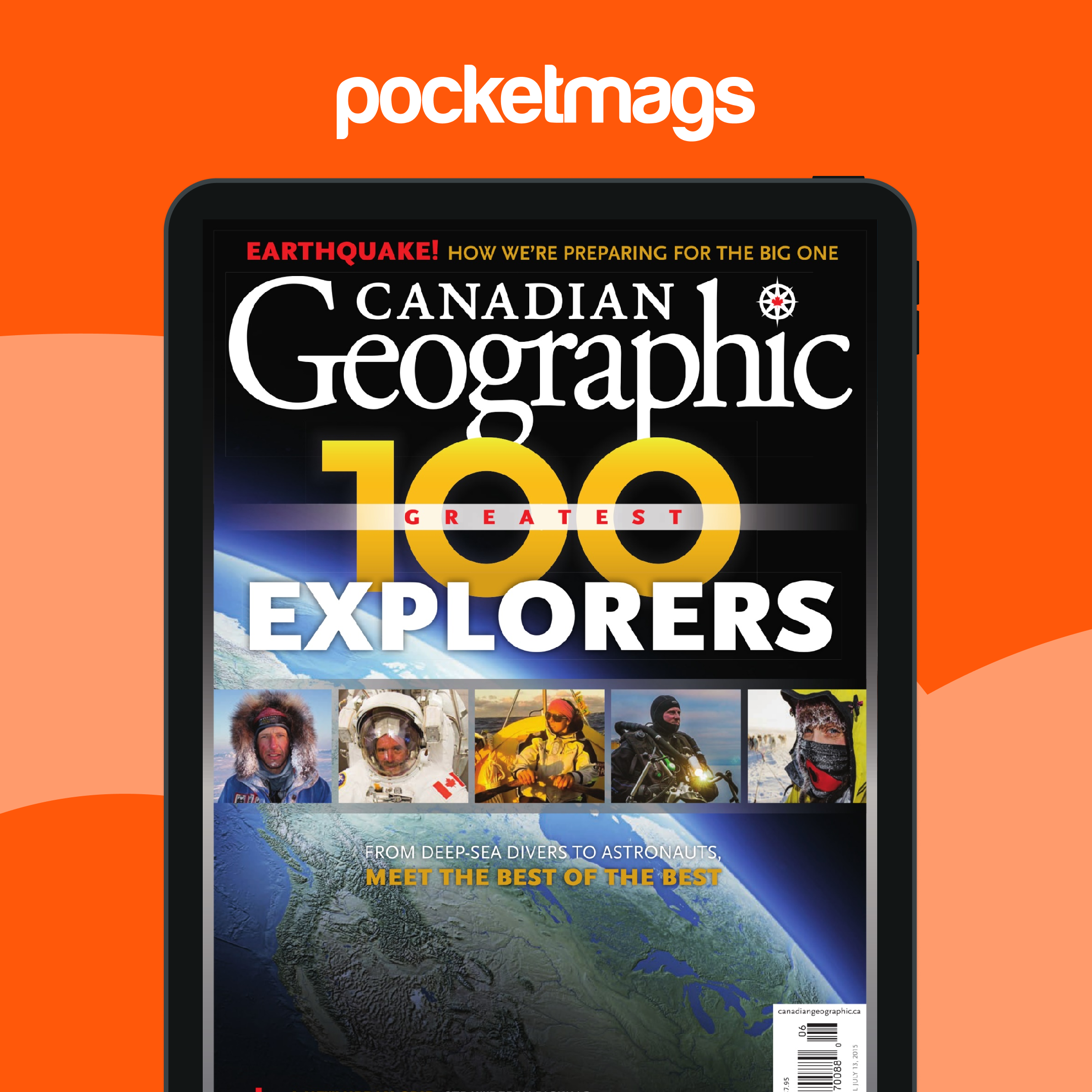 Canadian Geographic Magazine - June 2015 Retour à l'édition précédente