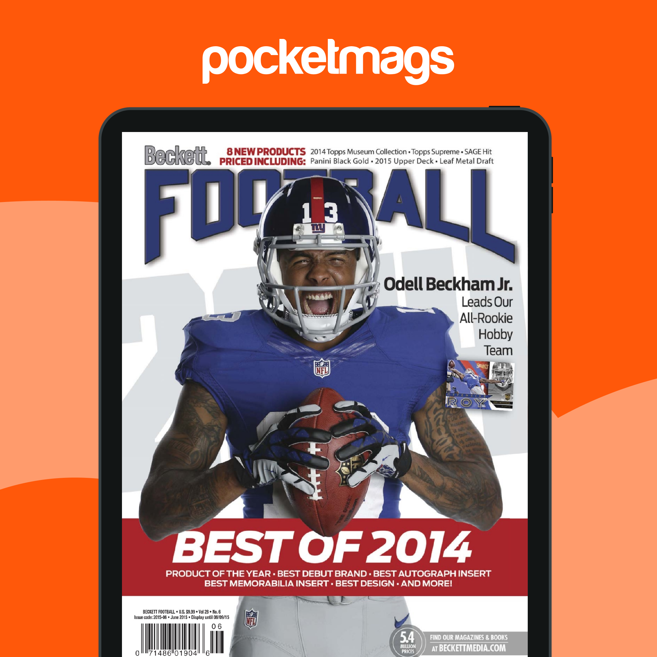Beckett Football Magazine - June 2015 Back Issue