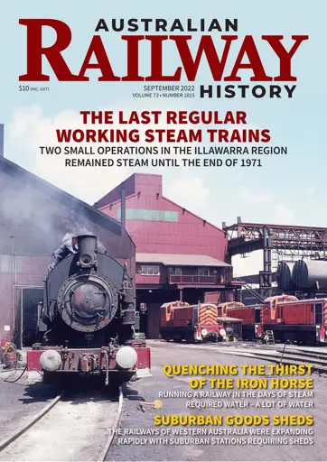 Australian Railway History Magazine - September 2022 Back Issue