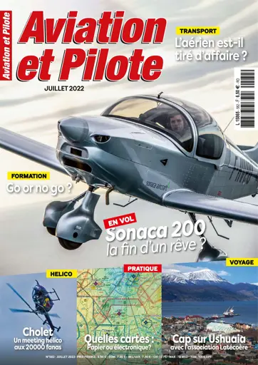 Aviation et Pilote Magazine - Juillet 2022 Back Issue